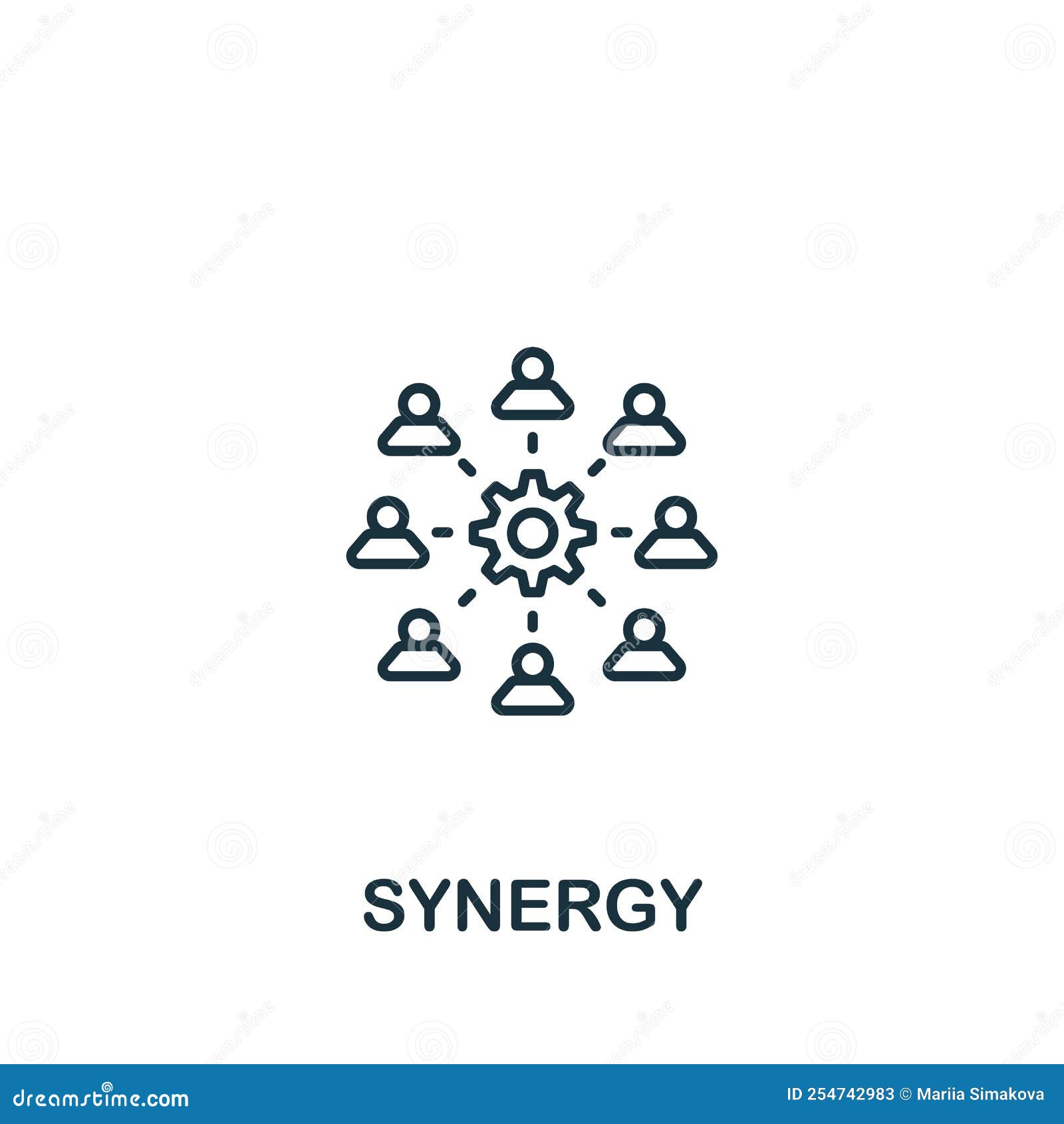 Synergy Icon. Line Simple Icon for Templates, Web Design and ...