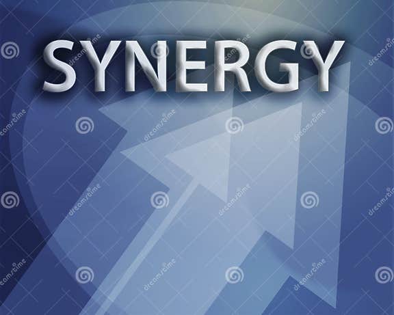 Synergy illustration stock illustration. Illustration of analysis - 7219994
