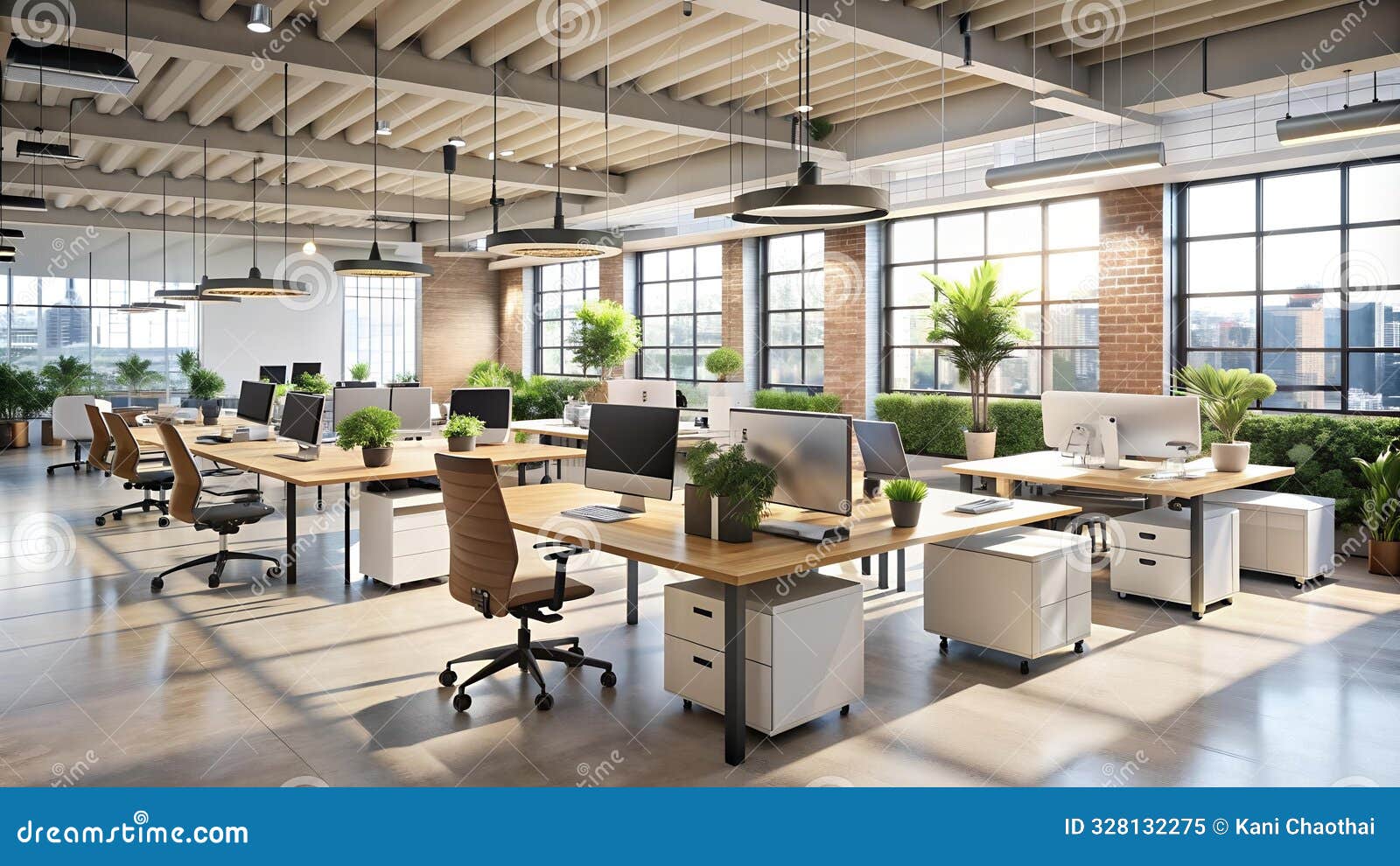 The Synergy of Space: a Generative AI-Inspired Open Office Design for ...