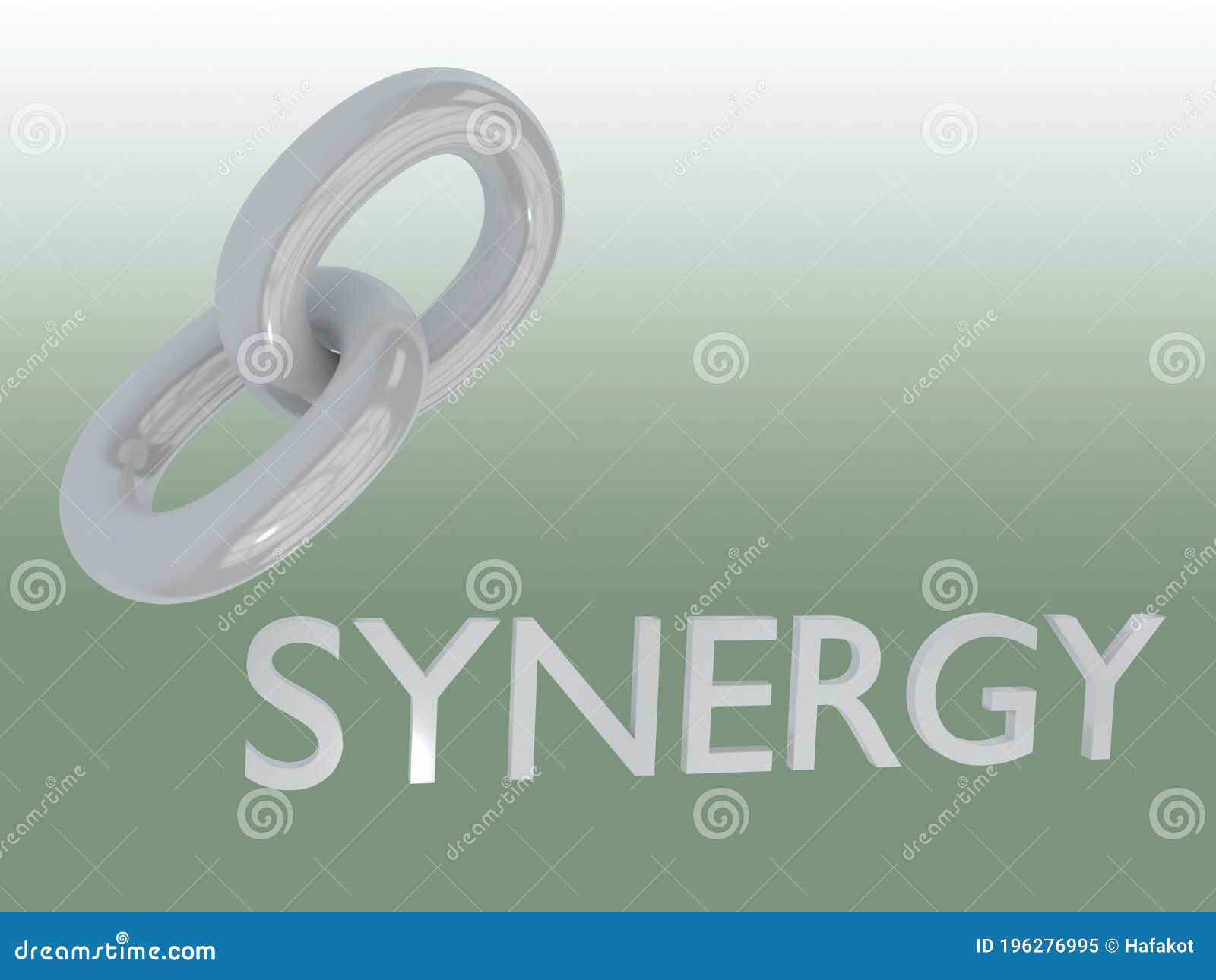 SYNERGY - teamwork concept stock illustration. Illustration of ...
