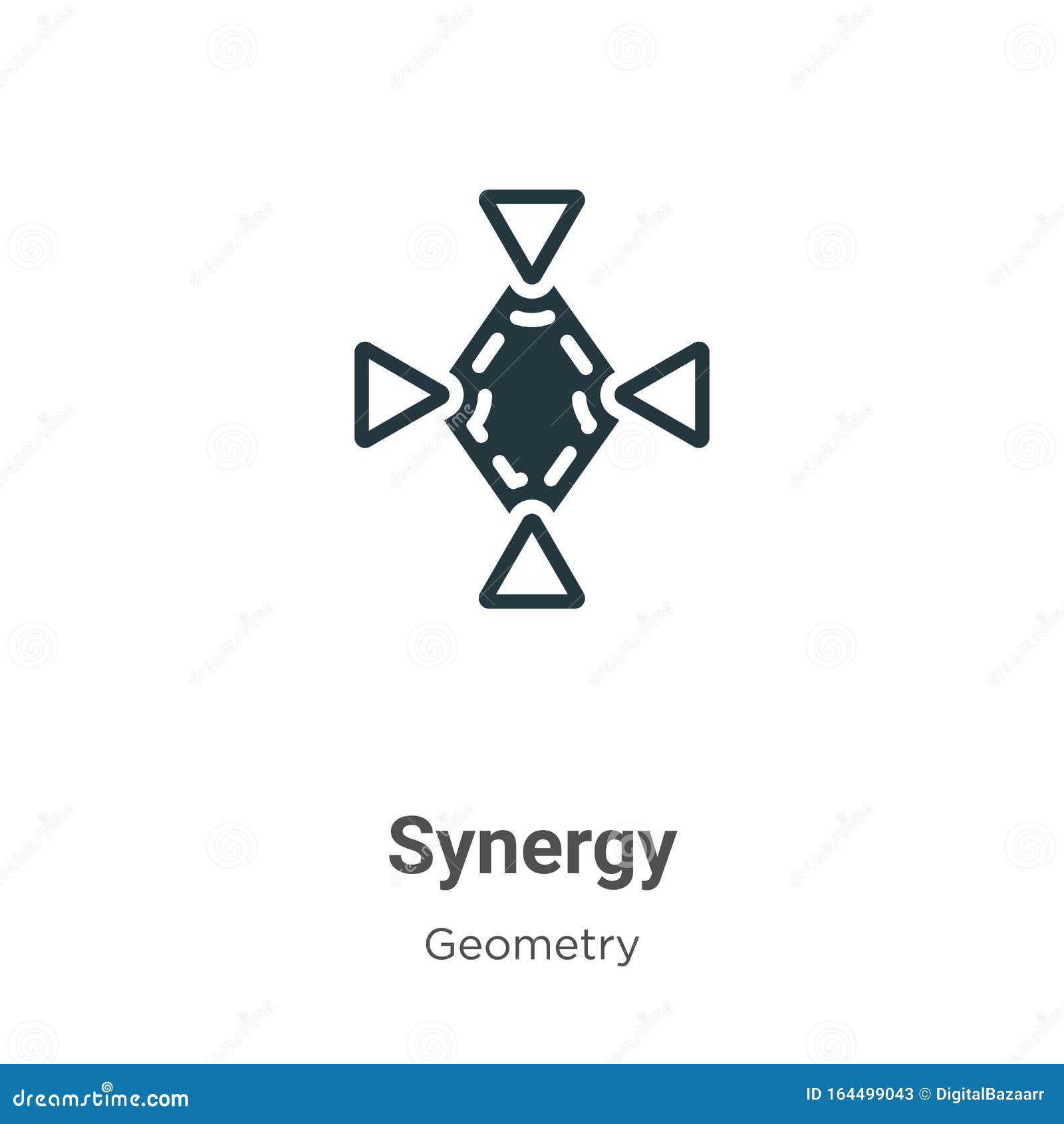 Synergy Vector Icon On White Background. Flat Vector Synergy Icon ...