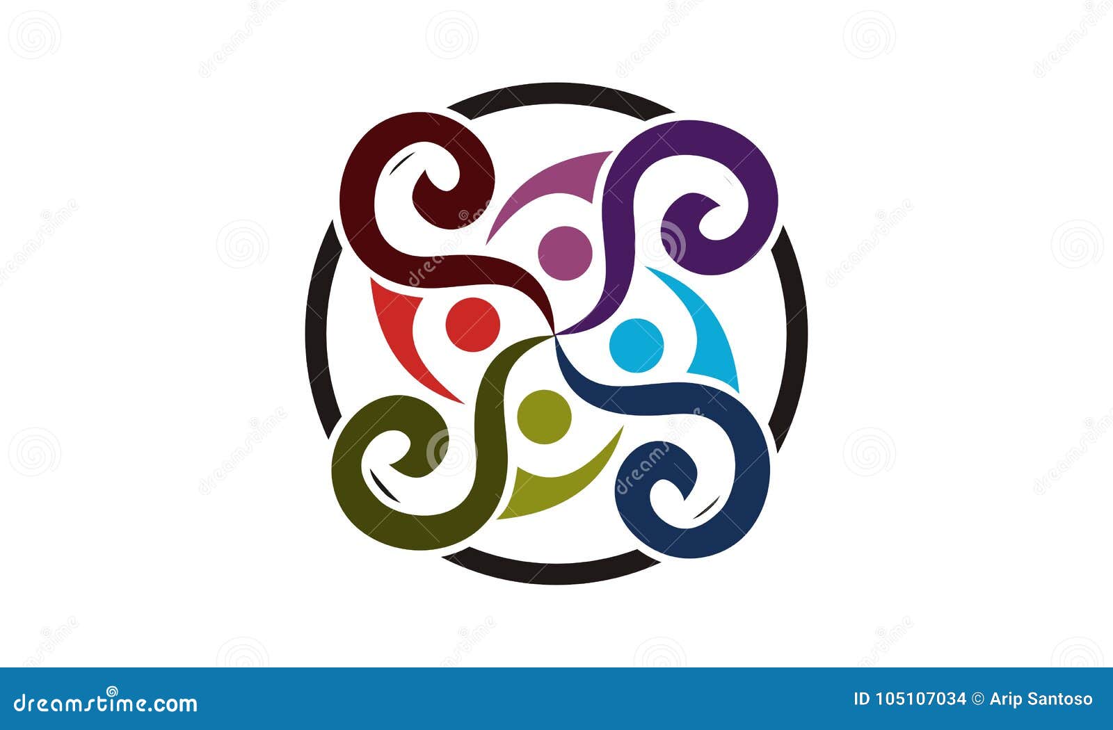 Synergy Vector Logo Design Template Stock Vector - Illustration of ...