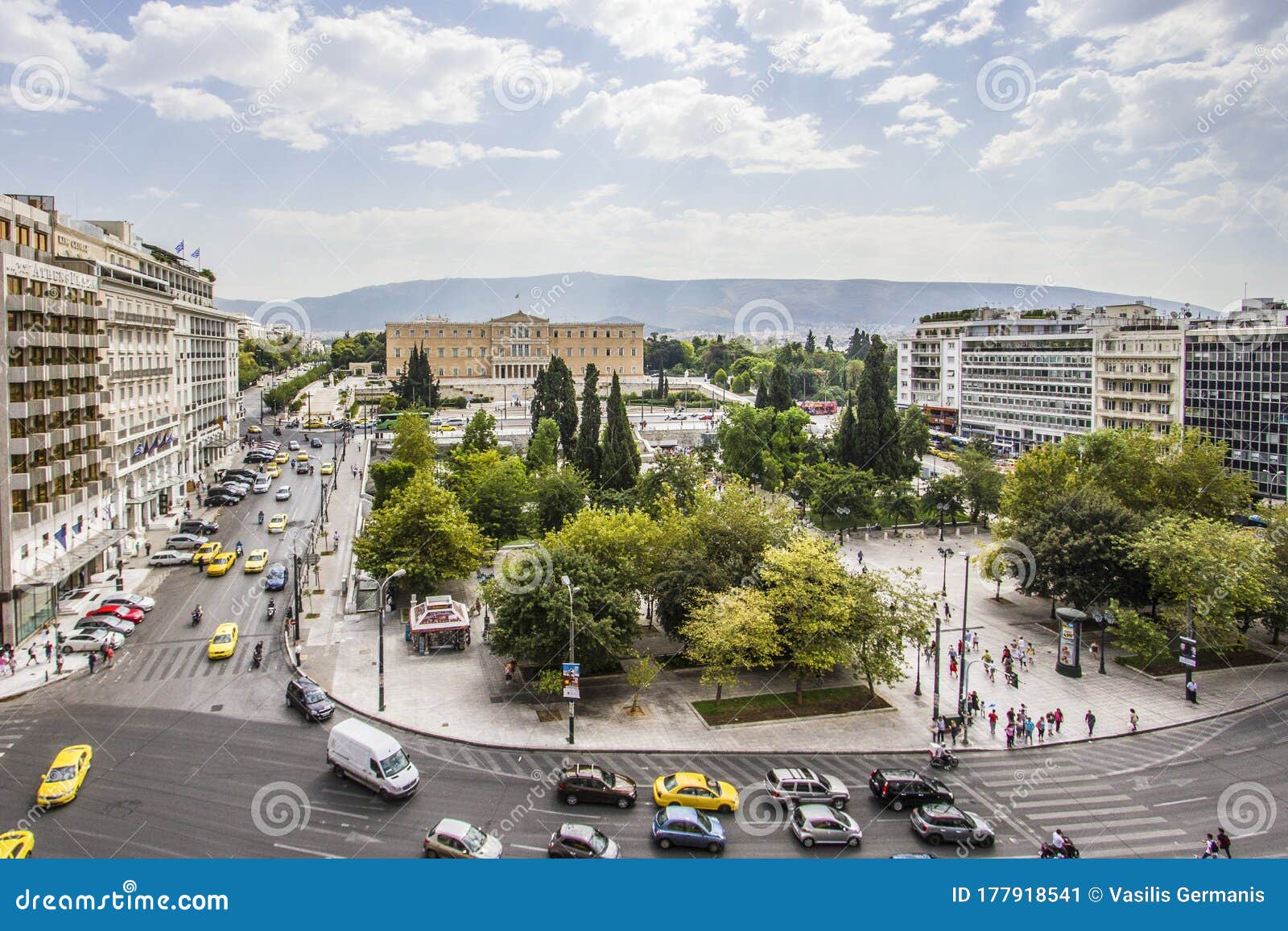 Syntagma Square, Athens, Greece Editorial Photo - Image of historical ...