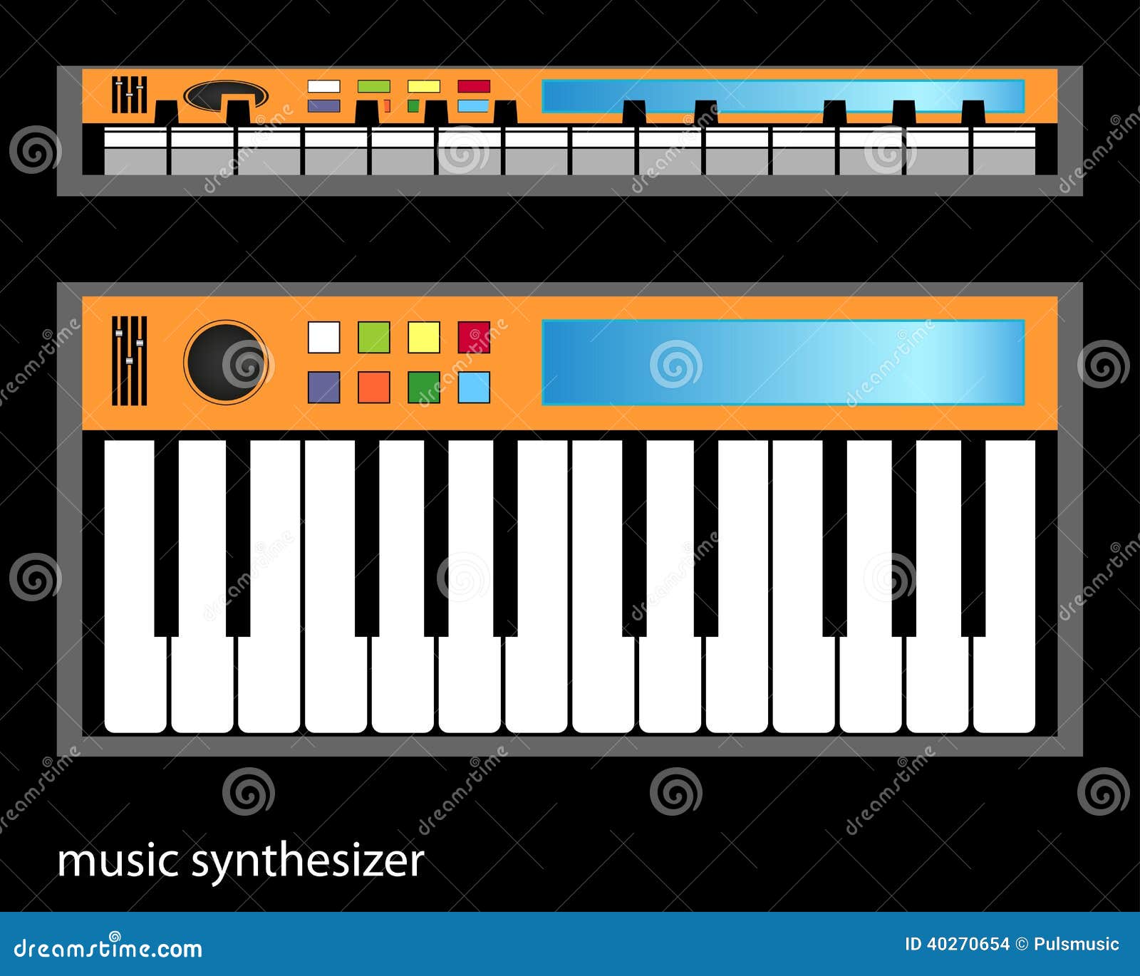 Synthesizer Stock Illustrationen, Vektors, & Klipart – (4,226 Stock ...