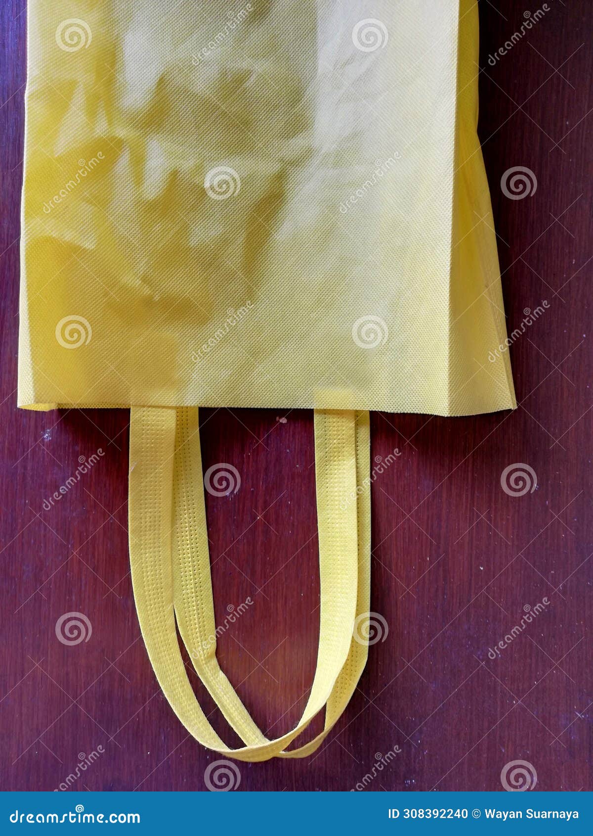 Synthetic Bag Isolated on Color Background Stock Photo - Image of gift ...