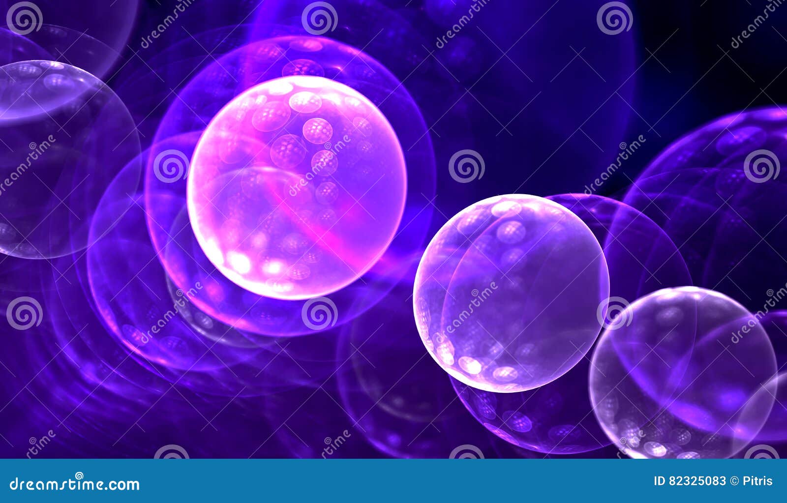 Synthetic cells background stock illustration. Illustration of ...
