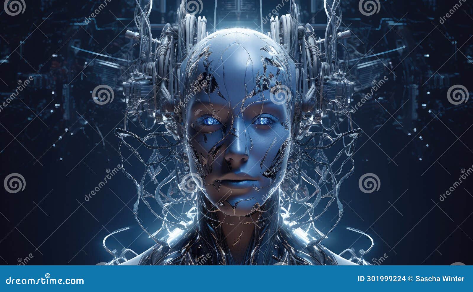 Synthetic Minds: Unraveling the Essence of Artificial Intelligence Stock Photo - Image of ...