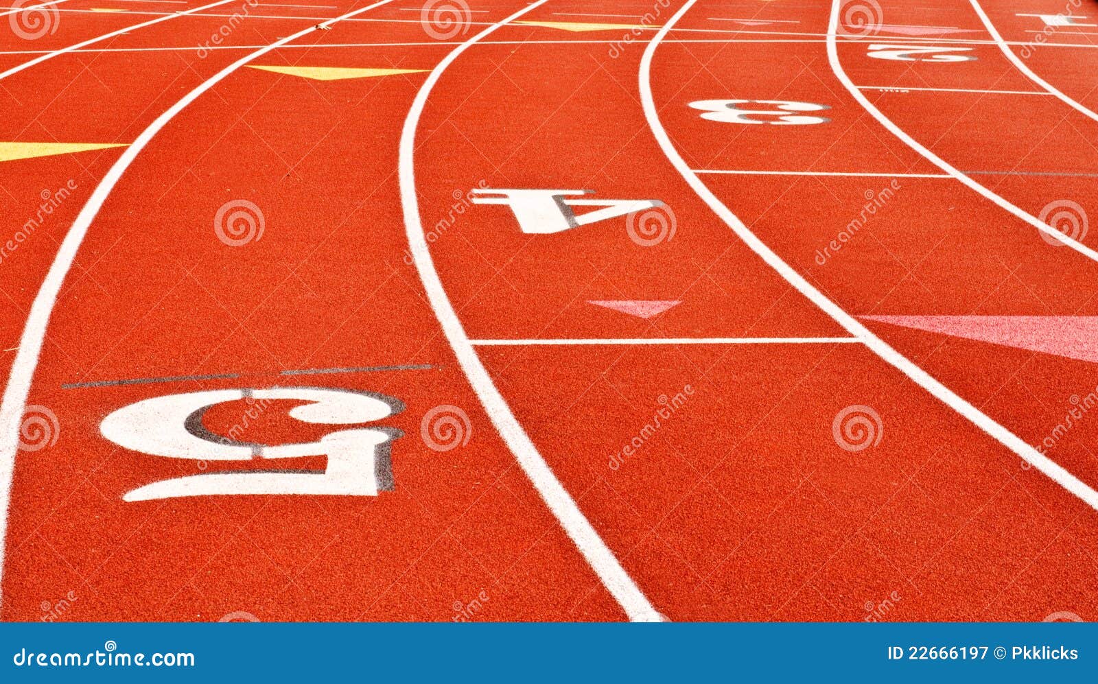 Synthetic running track stock image. Image of graphics - 22666197