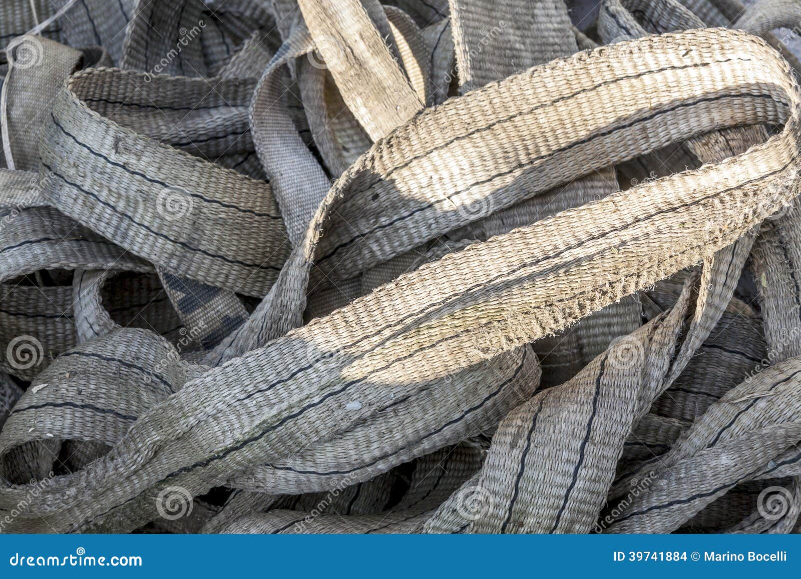 Synthetic Straps Background Stock Photo - Image of safety ...