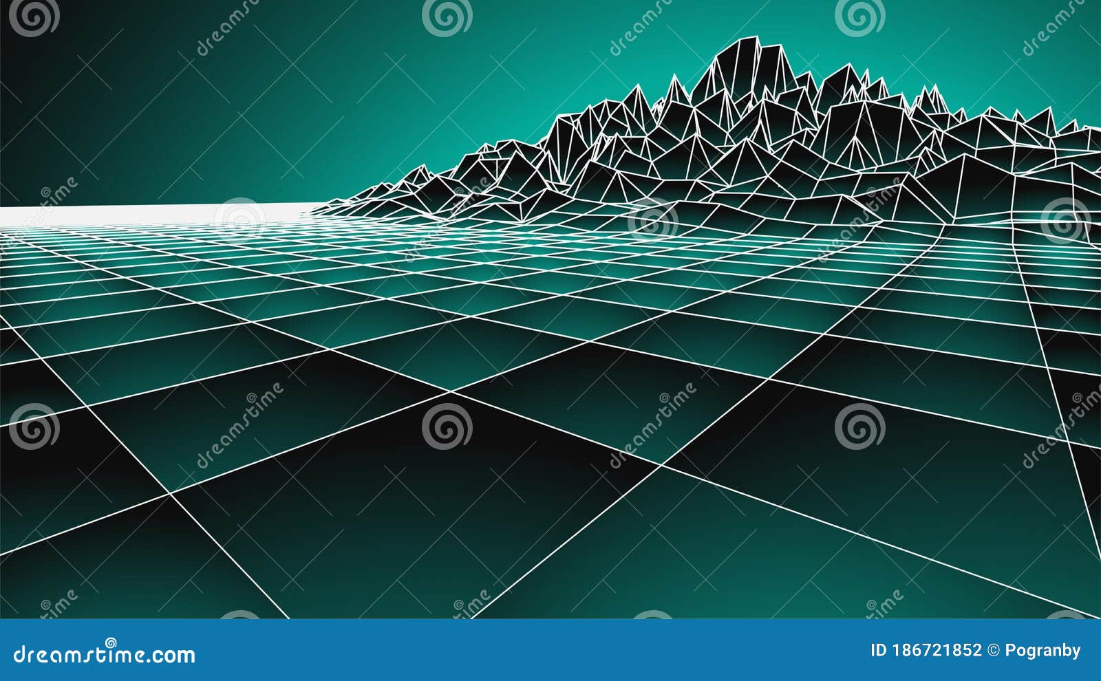 Future Landscape Protected By Massive Digital Keys Generative AI ...