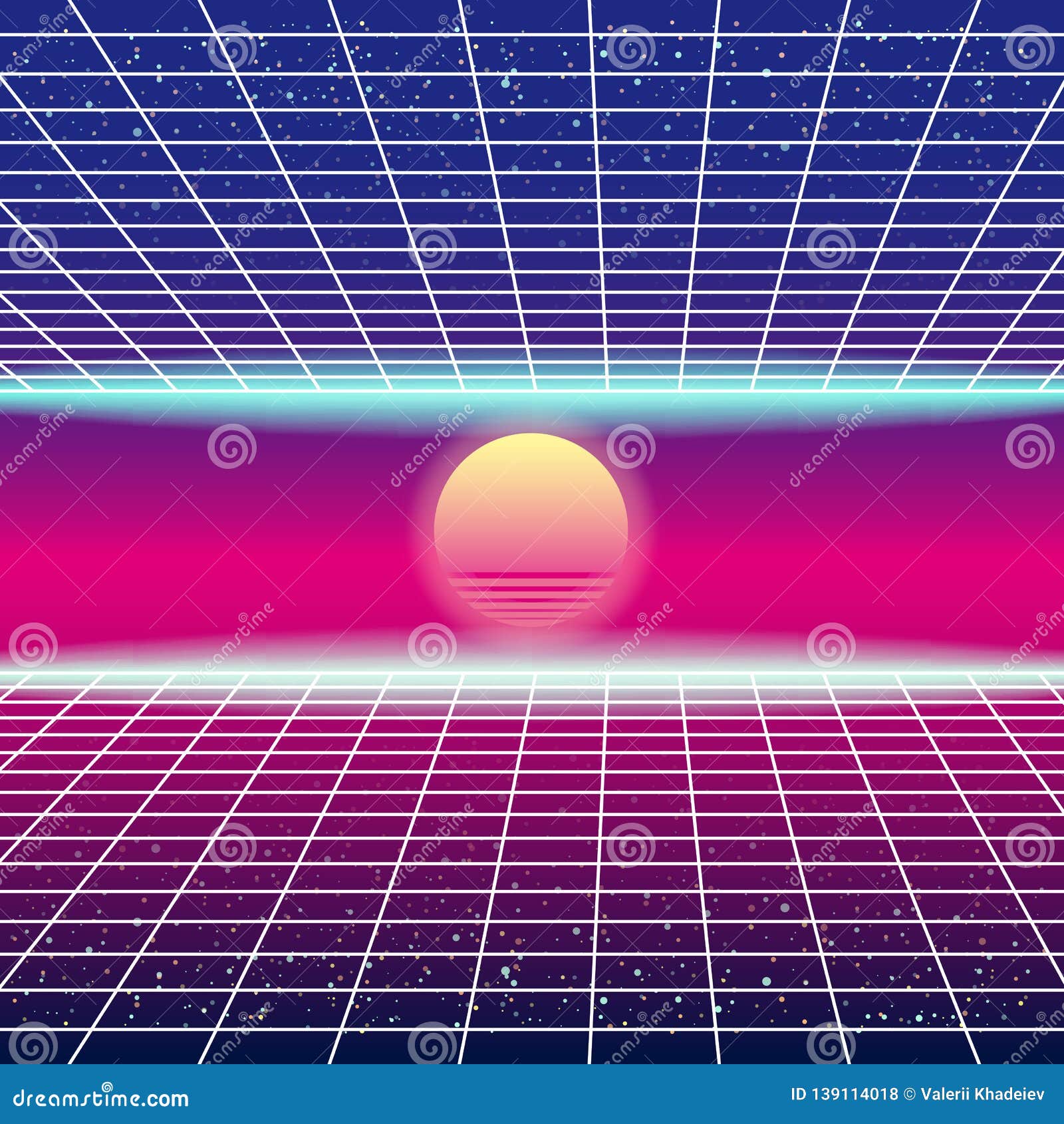 90s Laser Background