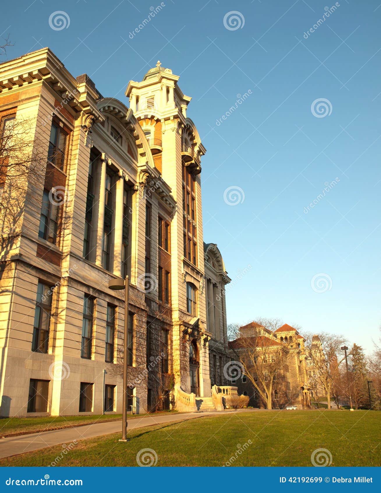 Syracuse university campus stock image. Image of york - 42192699