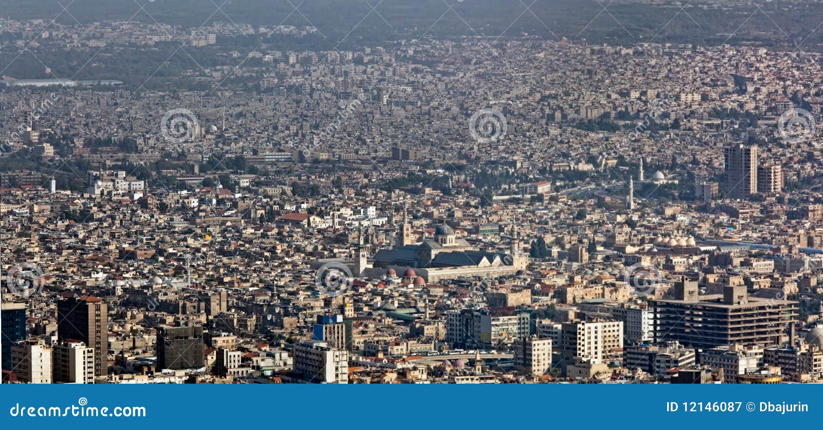 Syrië - Damascus stock afbeelding. Image of islam, oriëntatiepunt ...