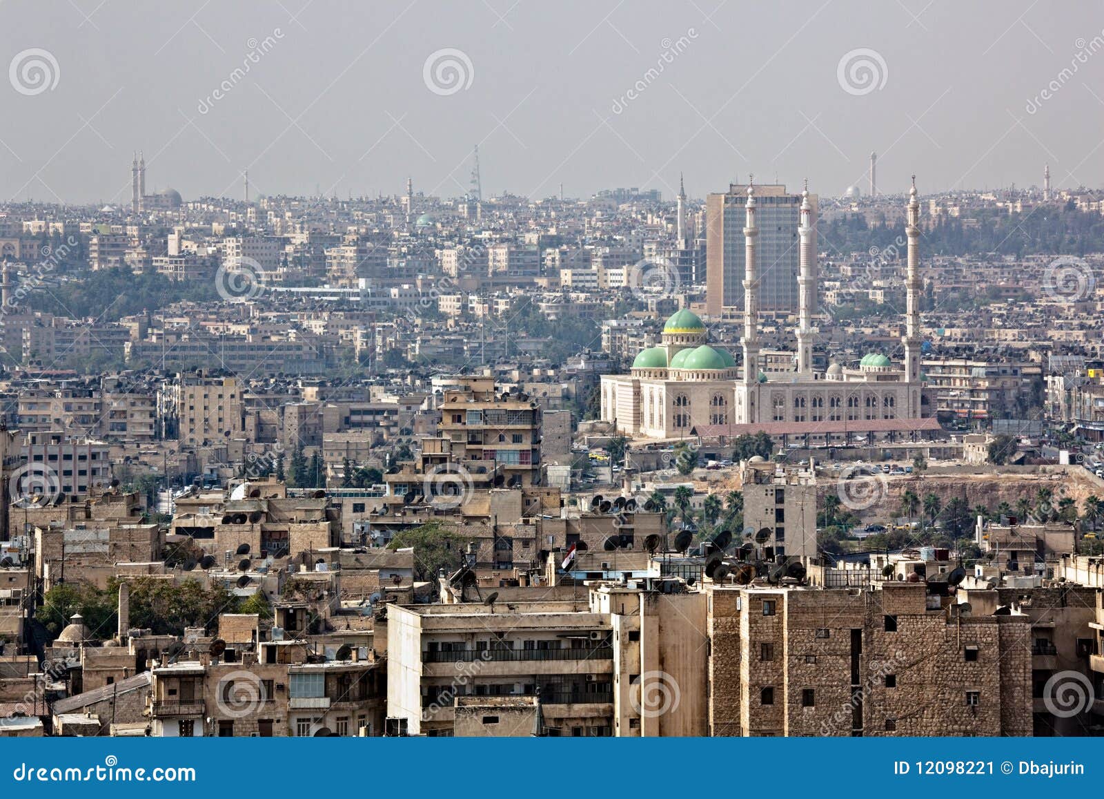 Syria - Aleppo stock image. Image of architectural, horizon - 12098221