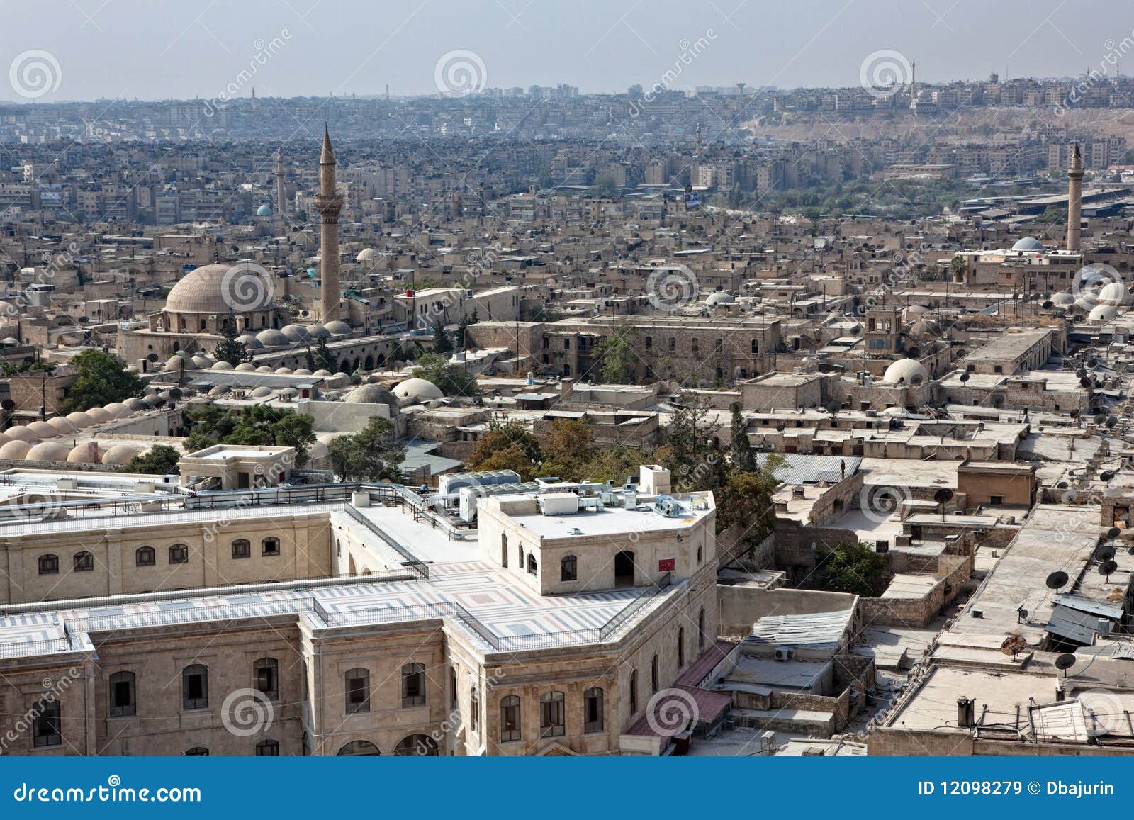 Syria - Aleppo stock image. Image of islamic, minaret - 12098279