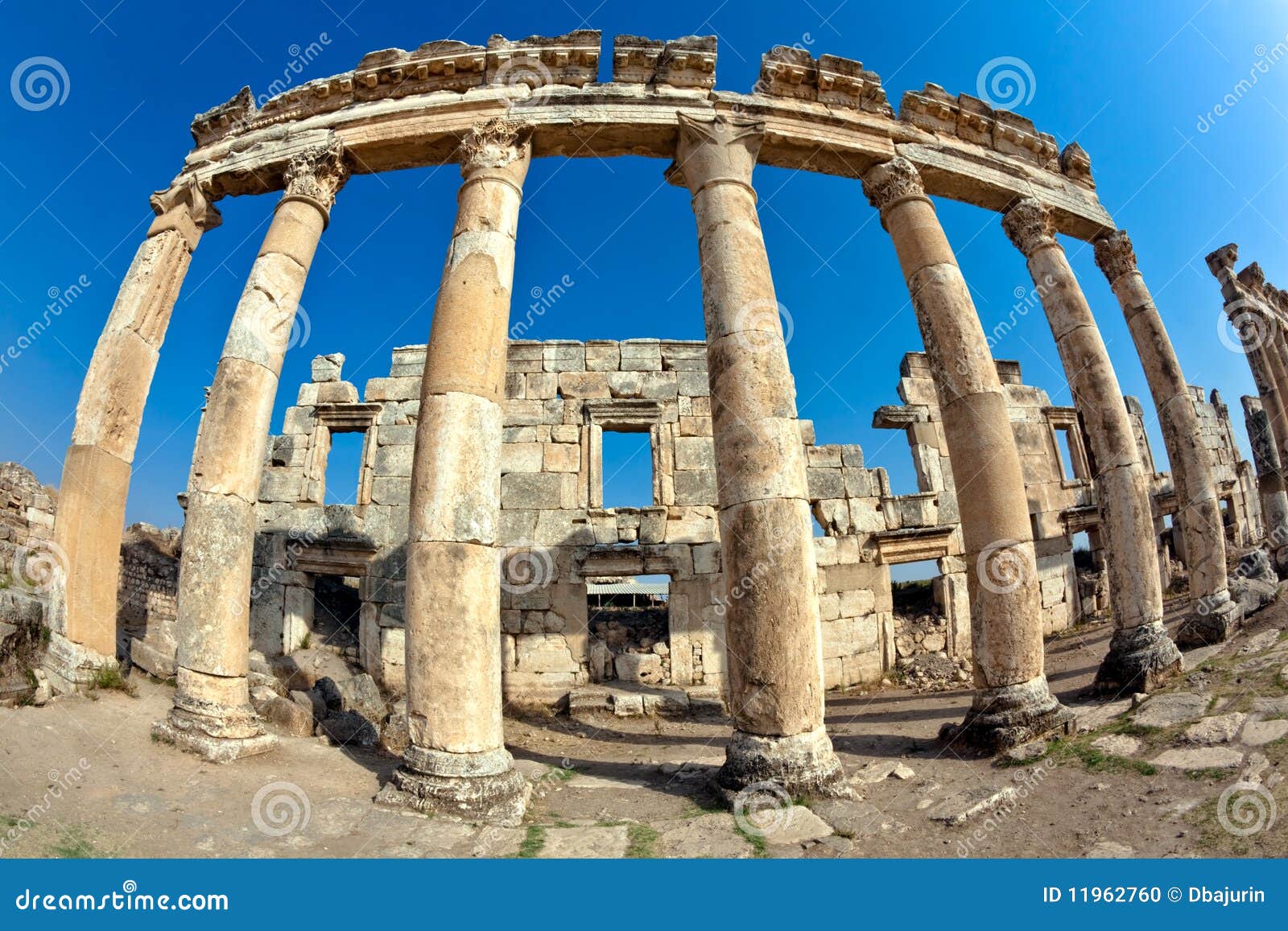 Syria - Apamea stock photo. Image of afamia, landmark - 11962760