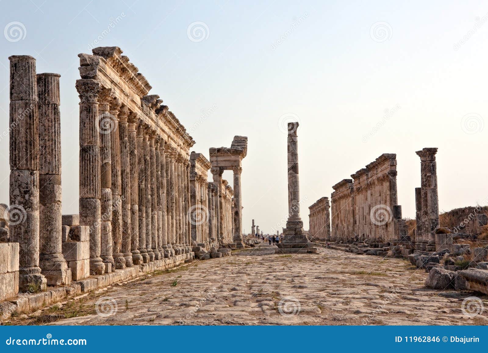 Syria - Apamea stock photo. Image of ancient, historical - 11962846