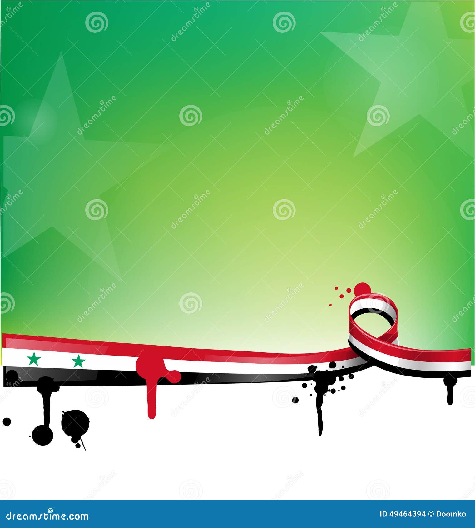 Syria background with flag stock vector. Illustration of template ...