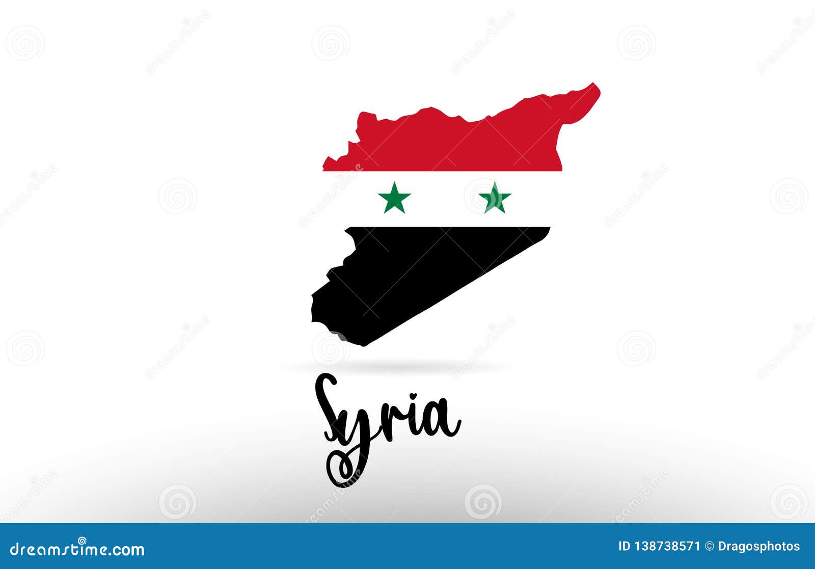 Syria Country Flag Inside Map Contour Design Icon Logo Stock Vector ... Syria Country Flag Inside Map Contour Design Icon Logo Stock Vector ...