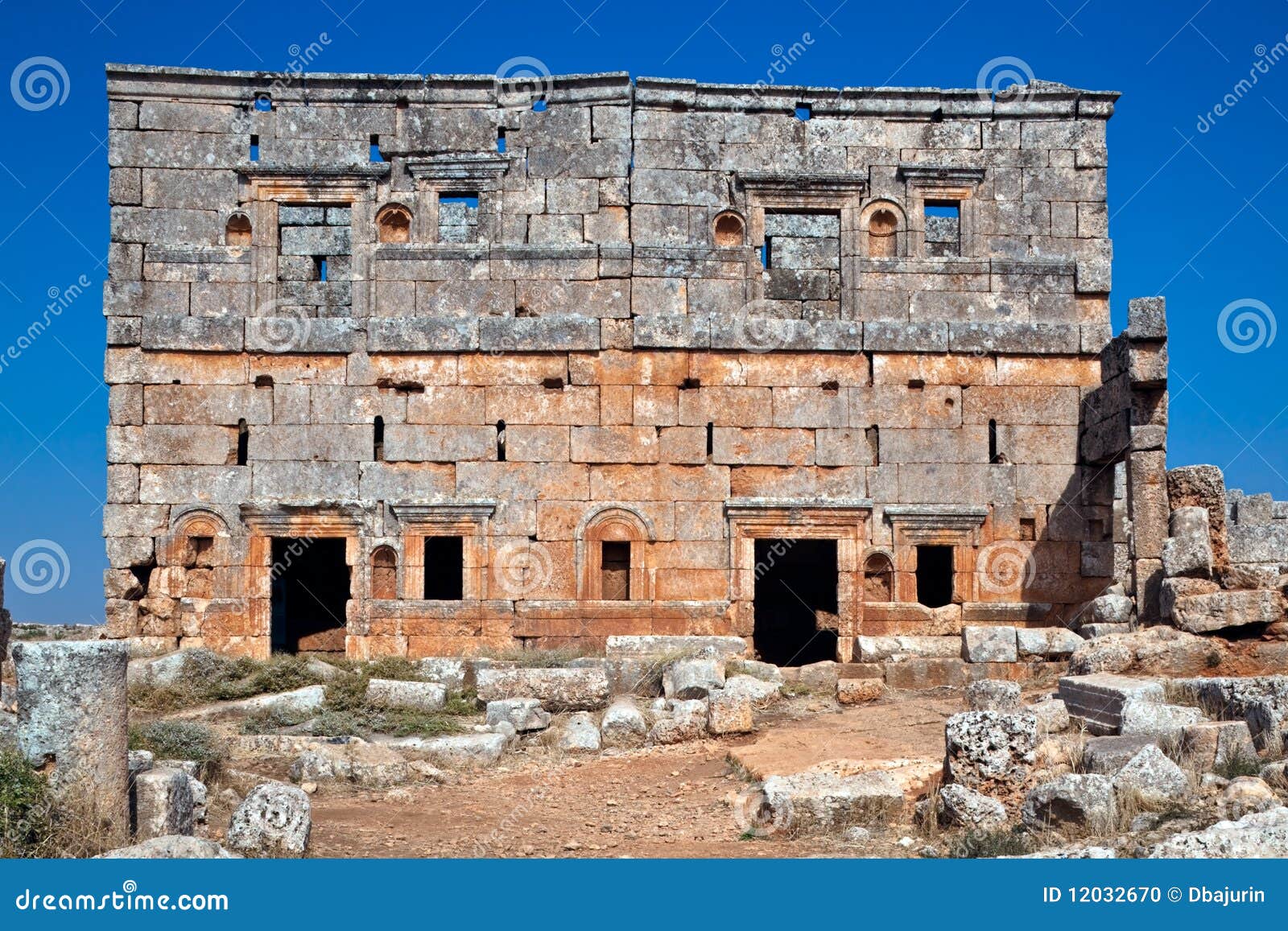 Syria - the Dead Cities stock photo. Image of ancient - 12032670