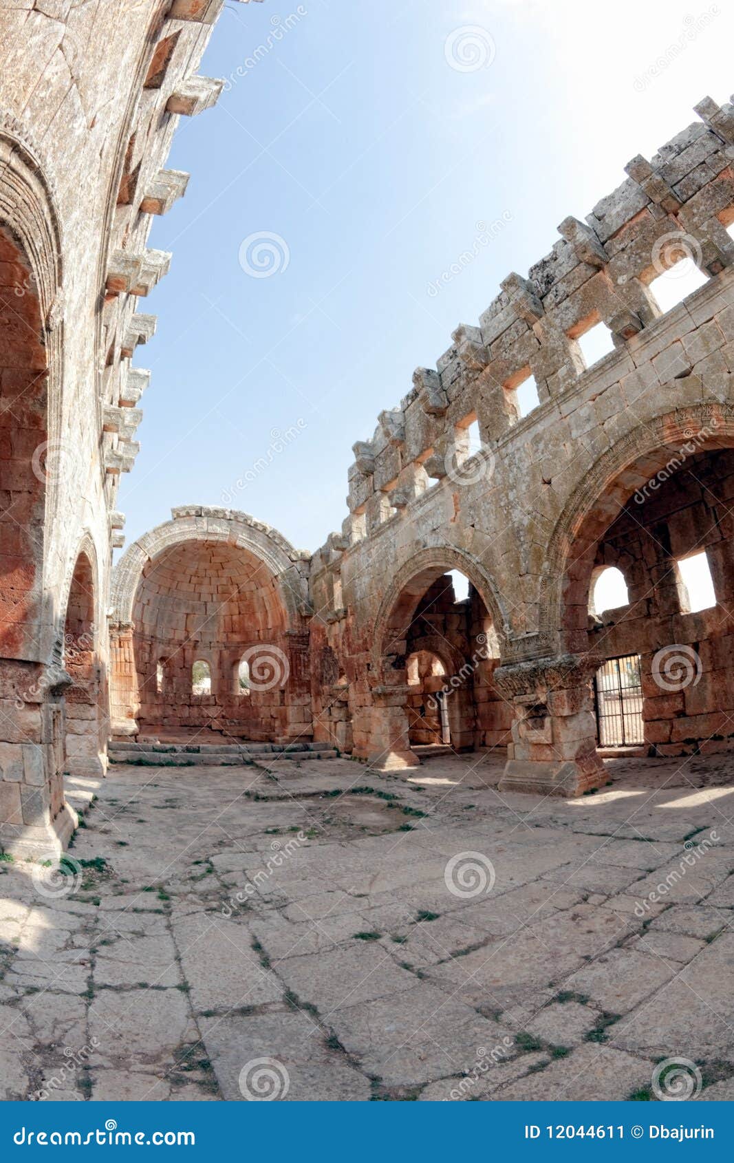 Syria - the Dead Cities, Qalb Lozeh Stock Image - Image of history ...