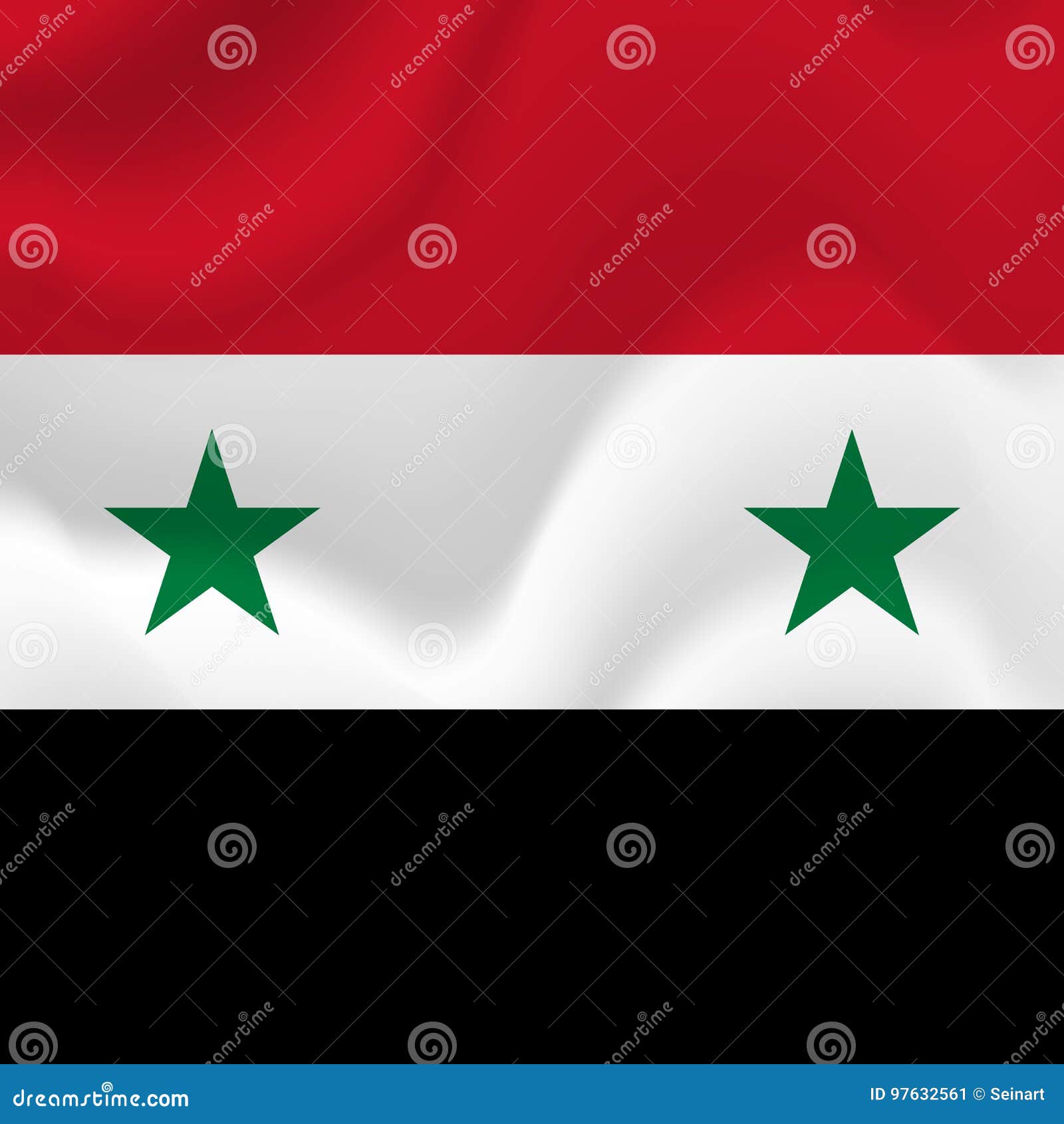 Syria Flag Background. Vector. Stock Vector - Illustration of graphic ...