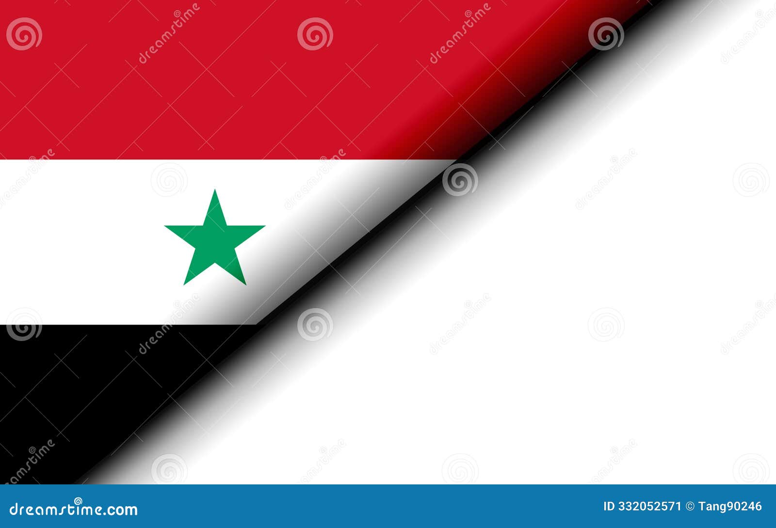 Syria Flag. The National Flag Of Syria Royalty-Free Stock Photo ...