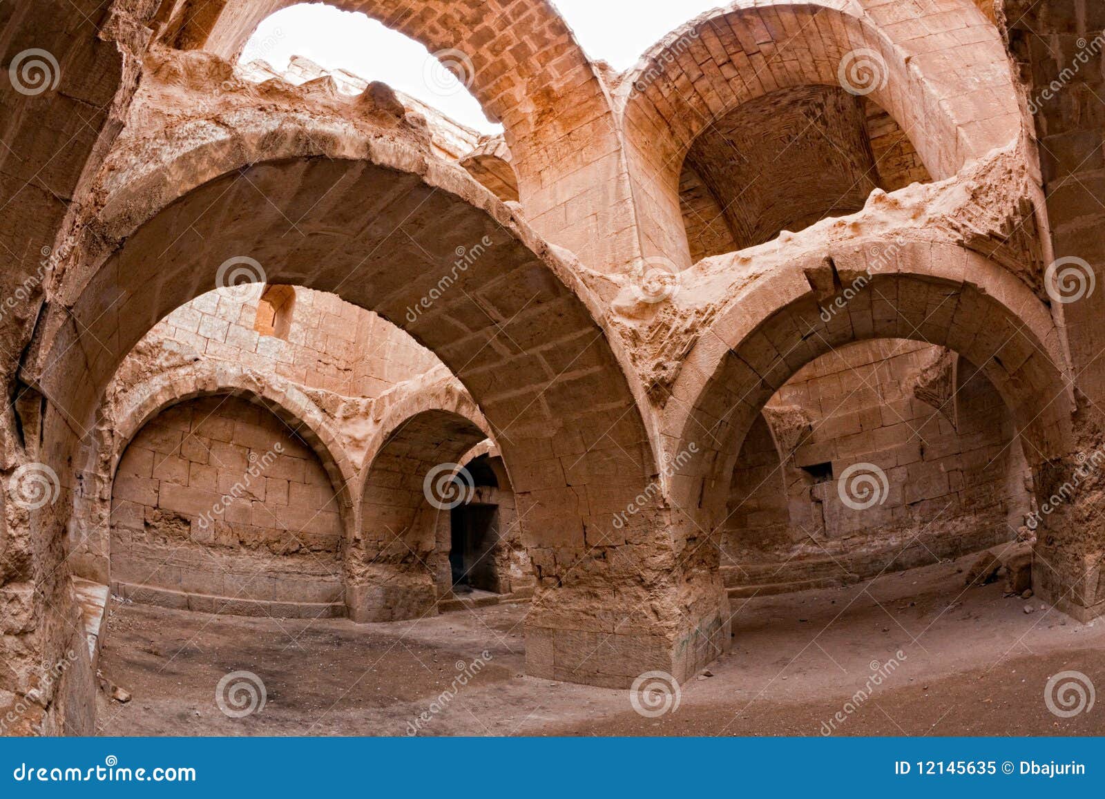 Syria - Halabia, Town of Zenobia Stock Image - Image of middle, period ...