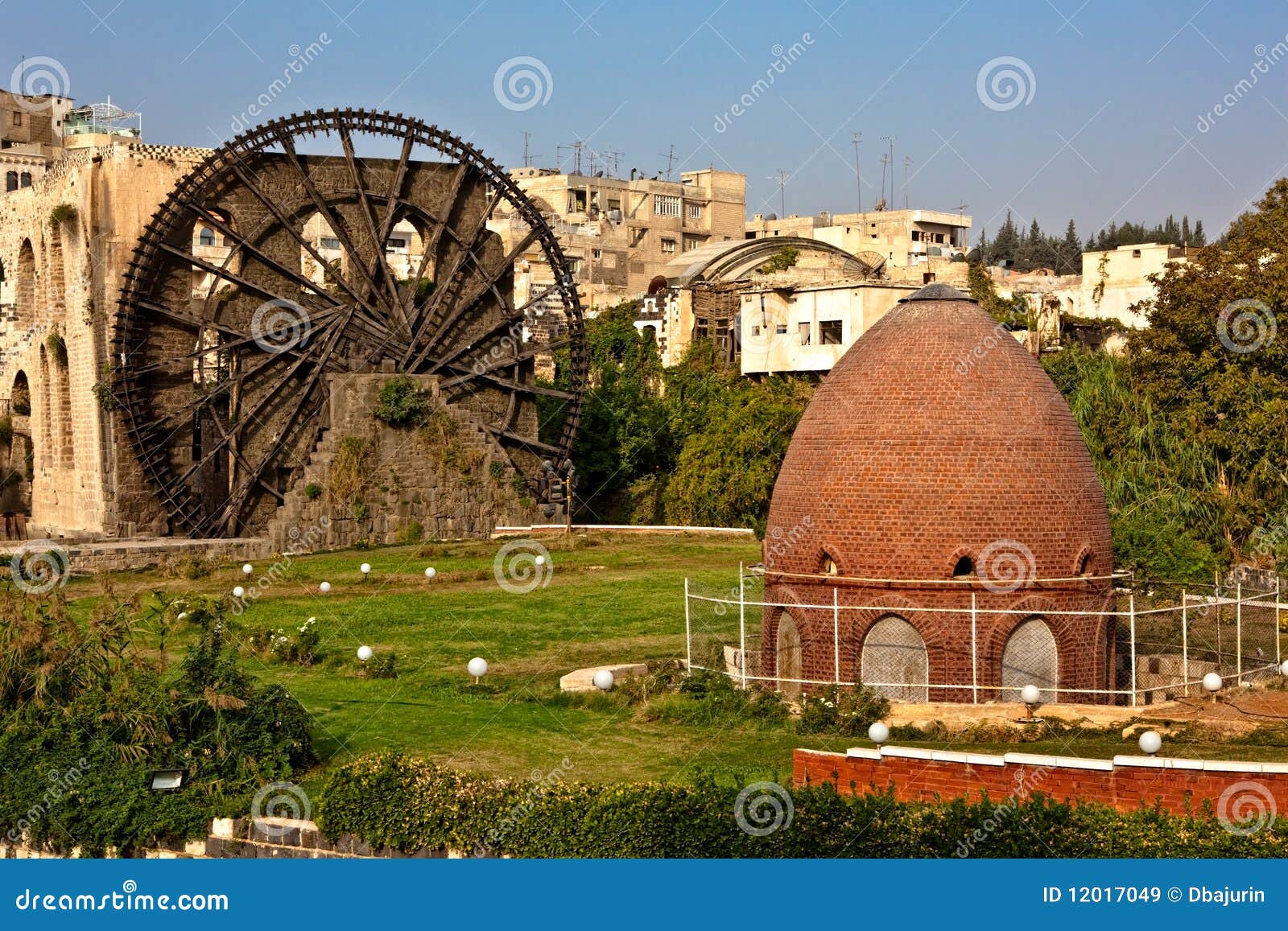 Syria - Hama stock image. Image of culture, history, historic - 12017049