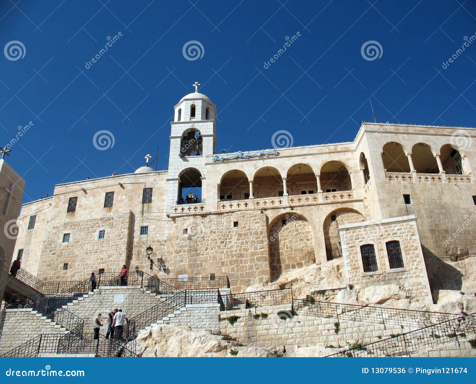 Syria, the Monastery Safyta Stock Photo - Image of jesus, priest: 13079536