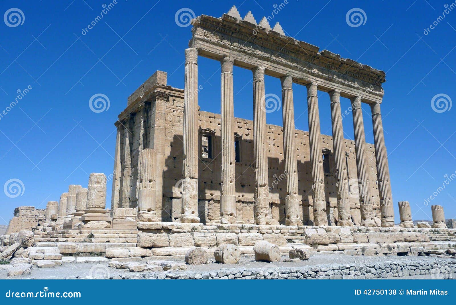 Syria - Palmyra stock photo. Image of mountines, sand - 42750138