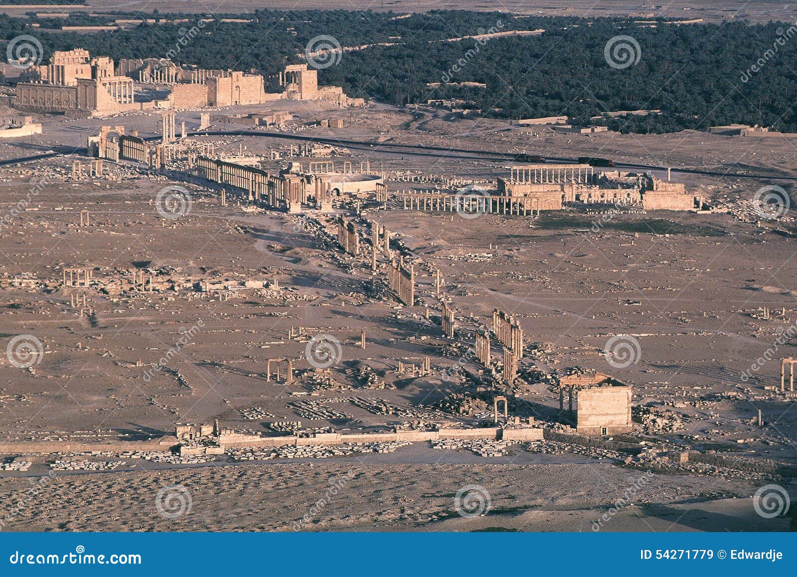 Syria Palmyra 5 editorial stock image. Image of site - 54271779