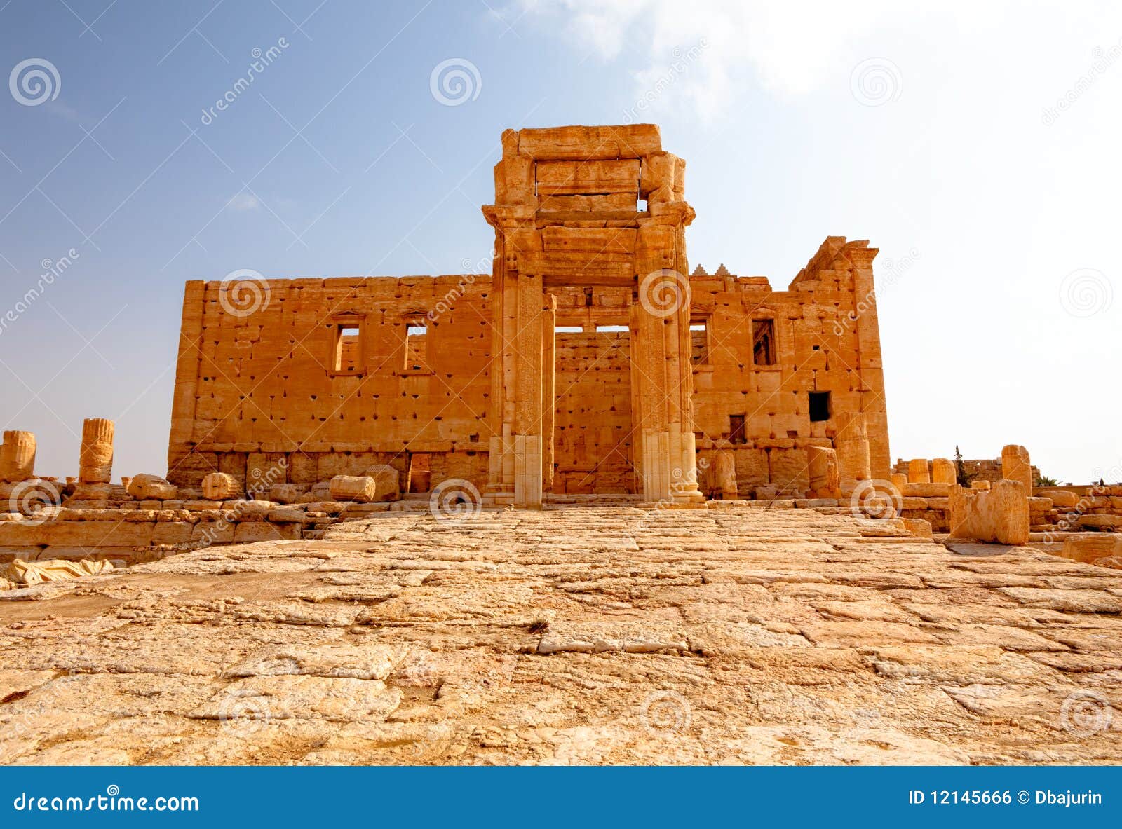 Syria - Palmyra (Tadmor) stock photo. Image of arabic - 12145666
