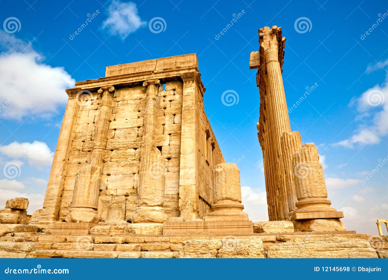 Syria - Palmyra (Tadmor) stock photo. Image of ancient - 12145698