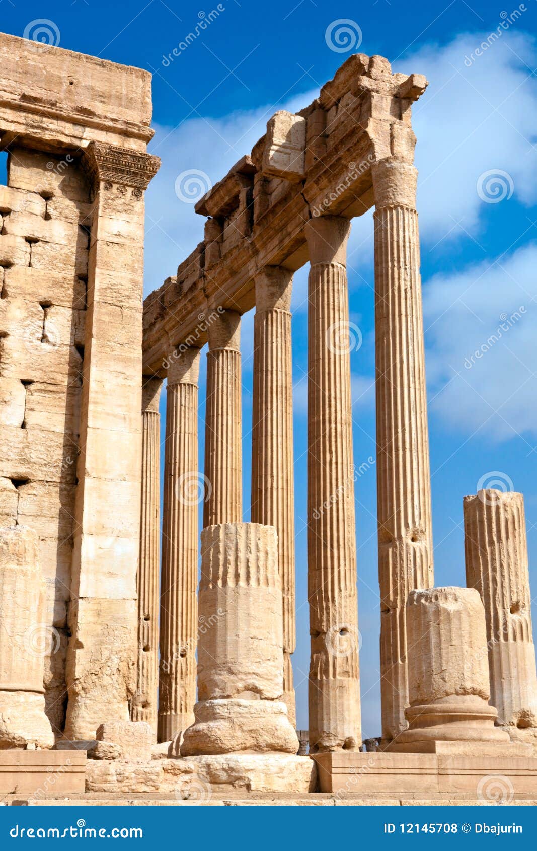 Syria - Palmyra (Tadmor) stock photo. Image of monumental - 12145708