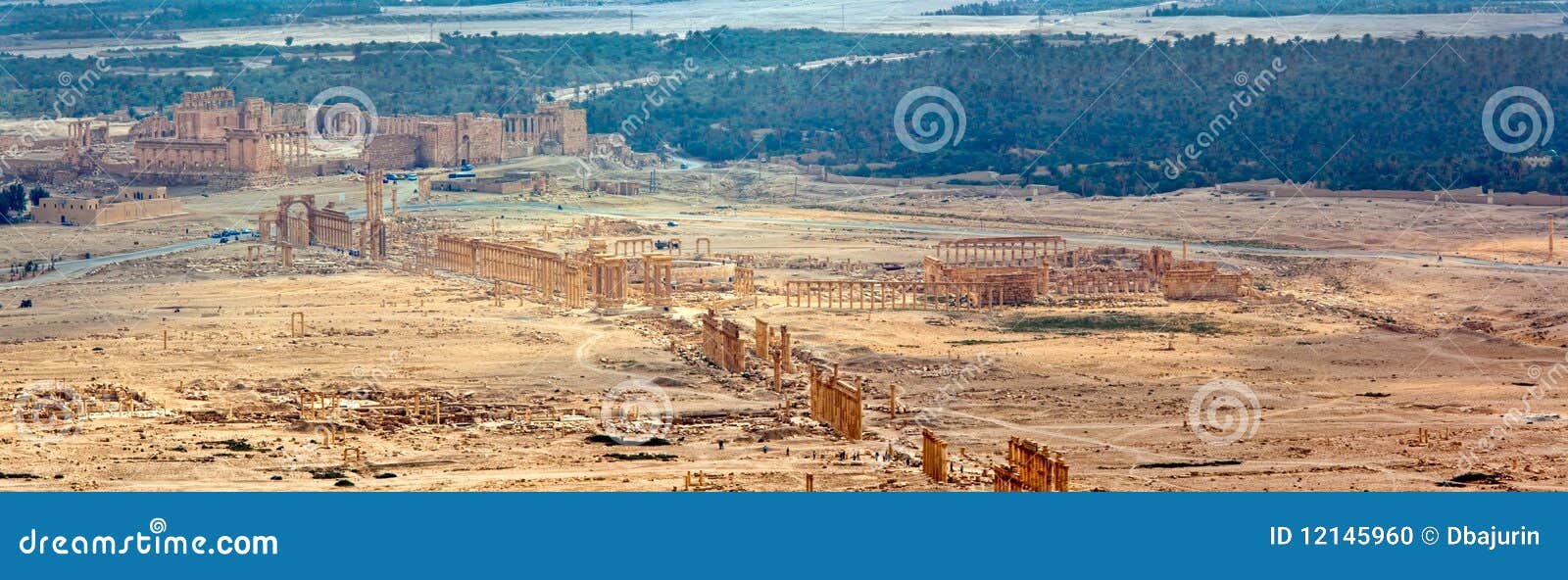 Syria - Palmyra (Tadmor) stock photo. Image of historic - 12145960