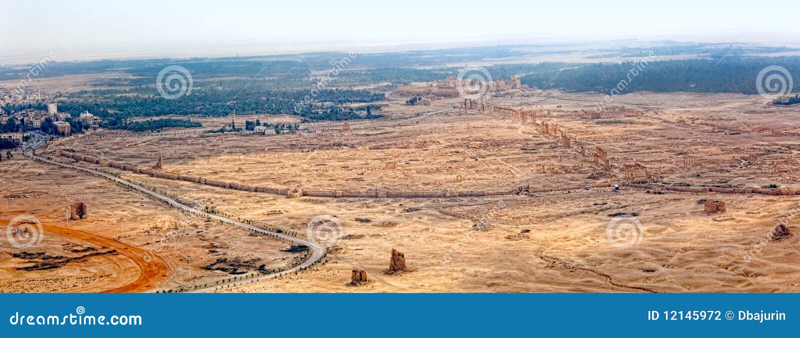 Syria - Palmyra (Tadmor) stock photo. Image of column - 12145972