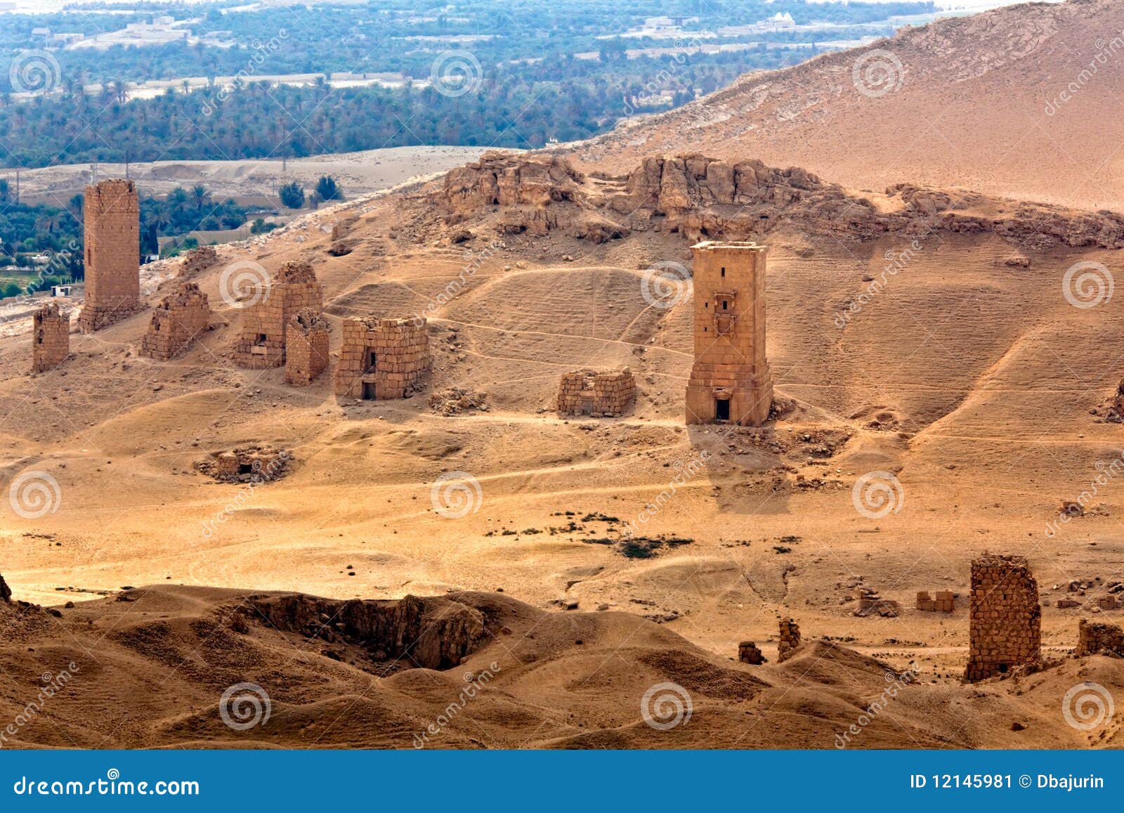 Syria - Palmyra (Tadmor) stock image. Image of antique - 12145981