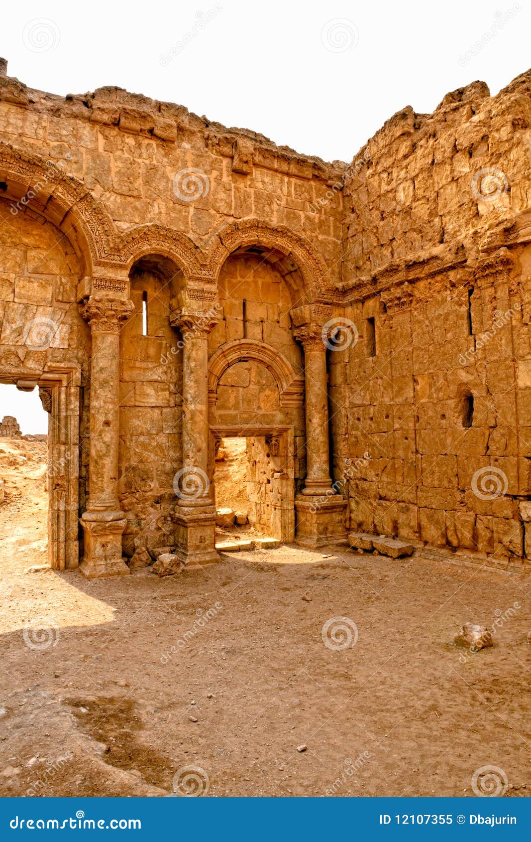 Syria - Rasafa stock image. Image of history, period - 12107355