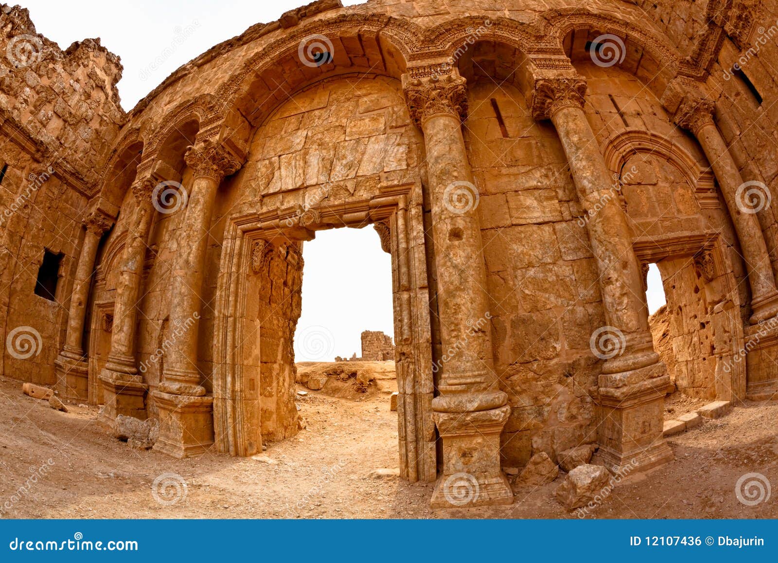 Syria - Rasafa stock photo. Image of defense, east, historic - 12107436