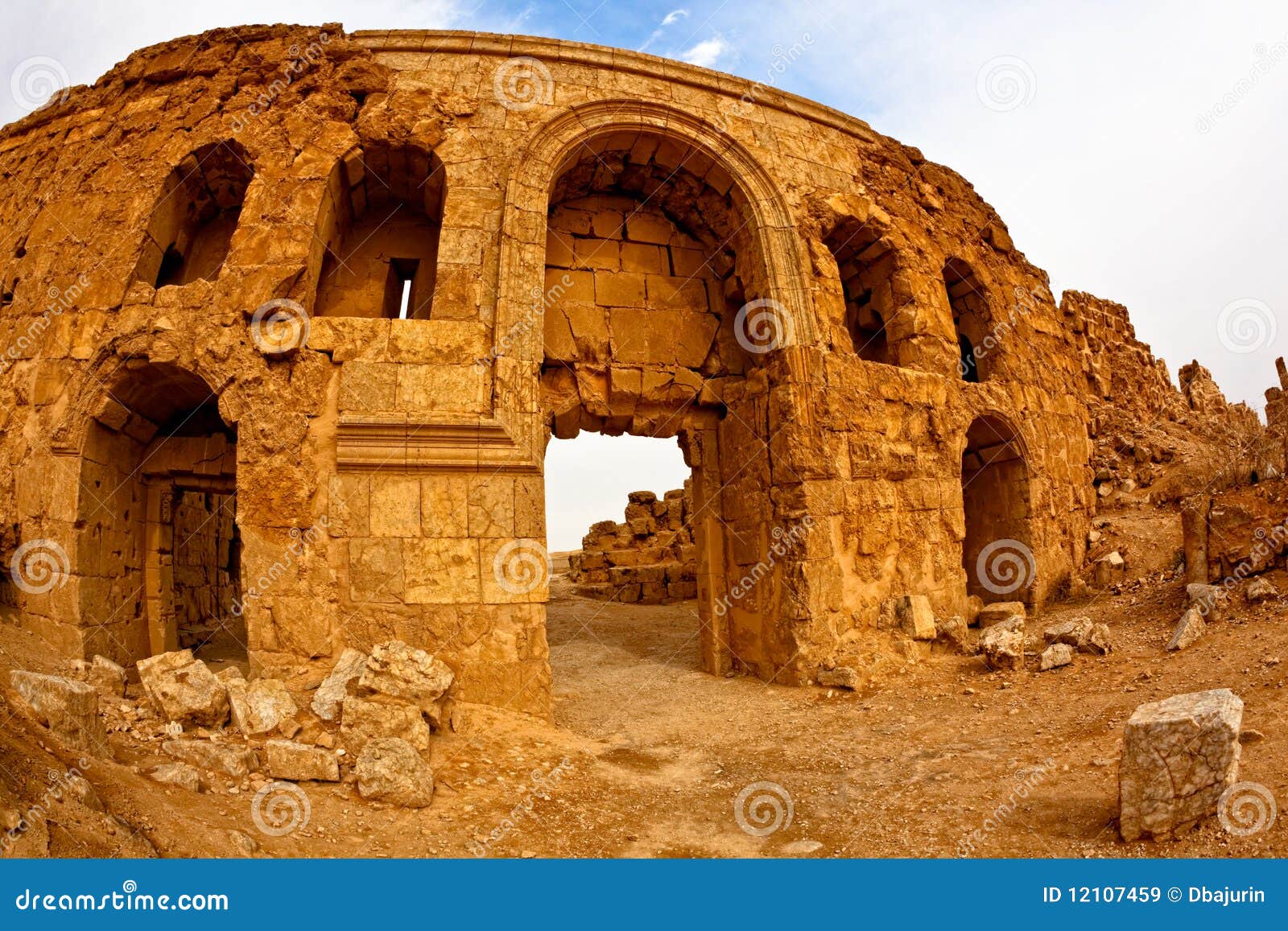Syria - Rasafa stock image. Image of entrance, architectural - 12107459