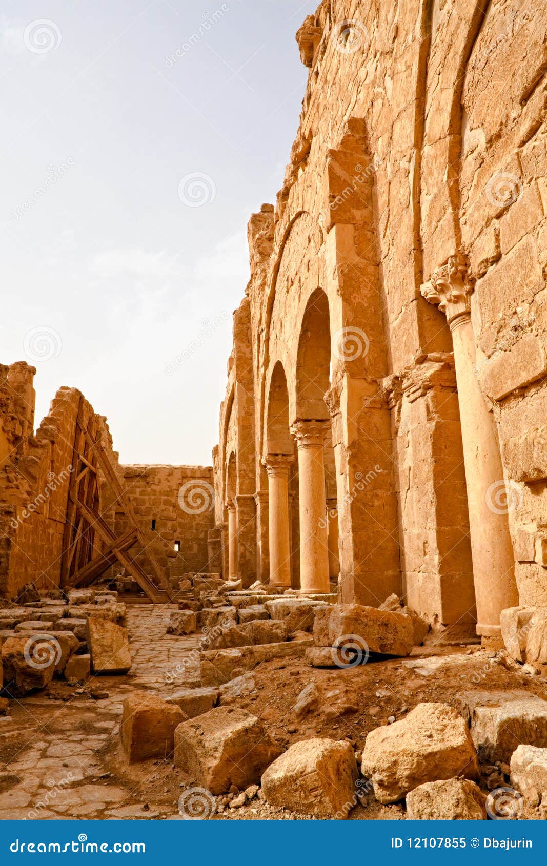 Syria - Rasafa stock image. Image of history, historical - 12107855