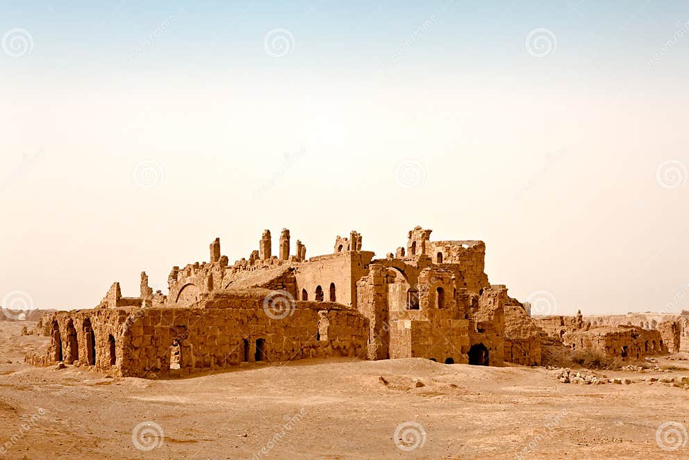 Syria - Rasafa stock photo. Image of archeology, historical - 12107928