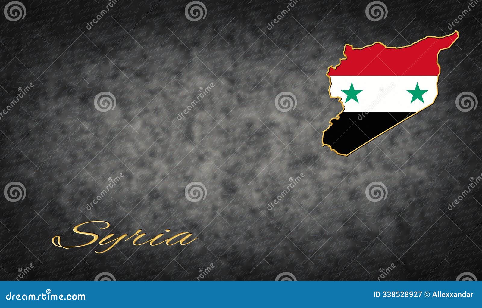 Syria Symbols, Map of Syria Stock Image - Image of architecture, east ...