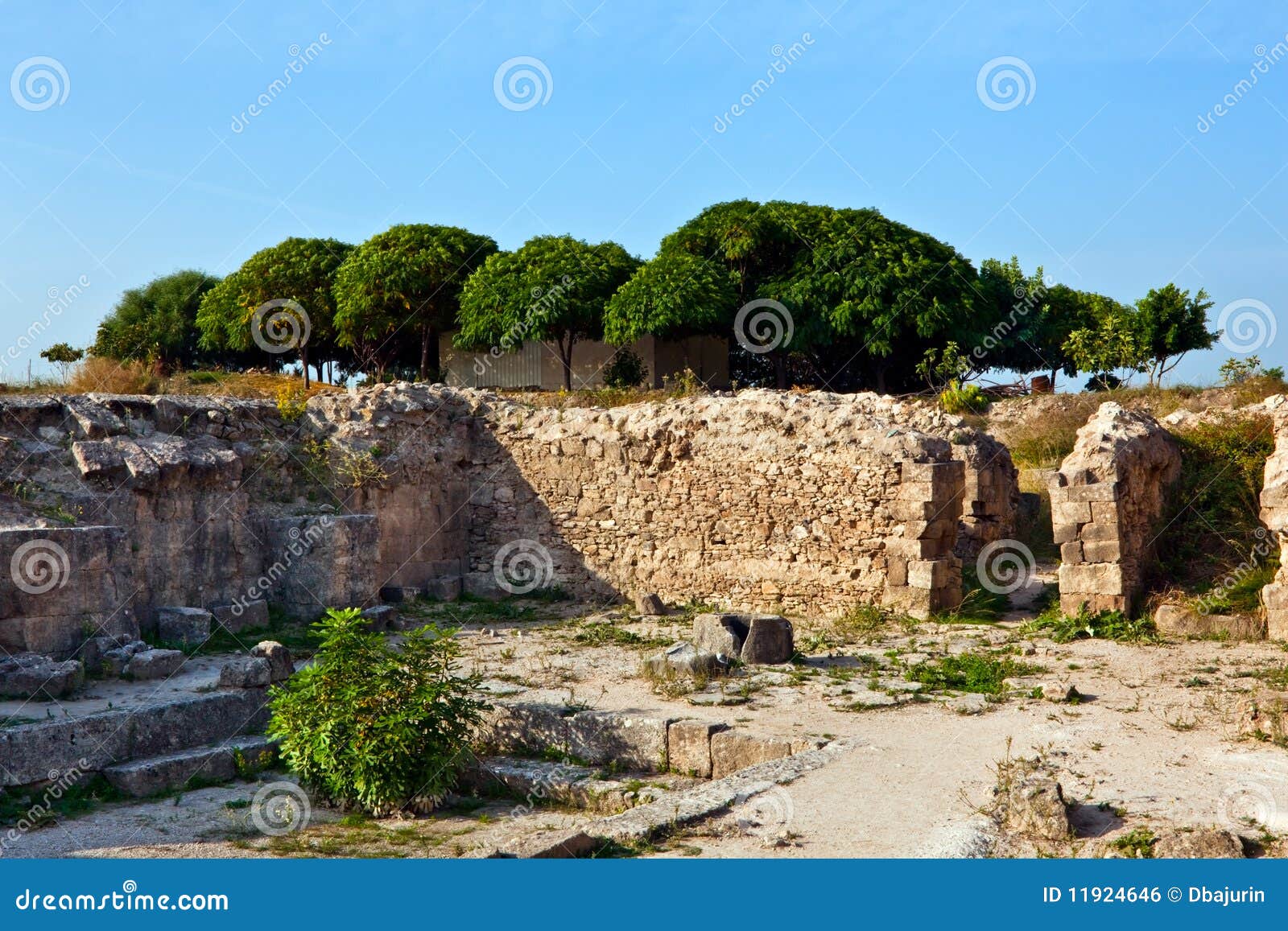 Syria - Ugarit Ancient Site Near Latakia Stock Photo - Image of south ...