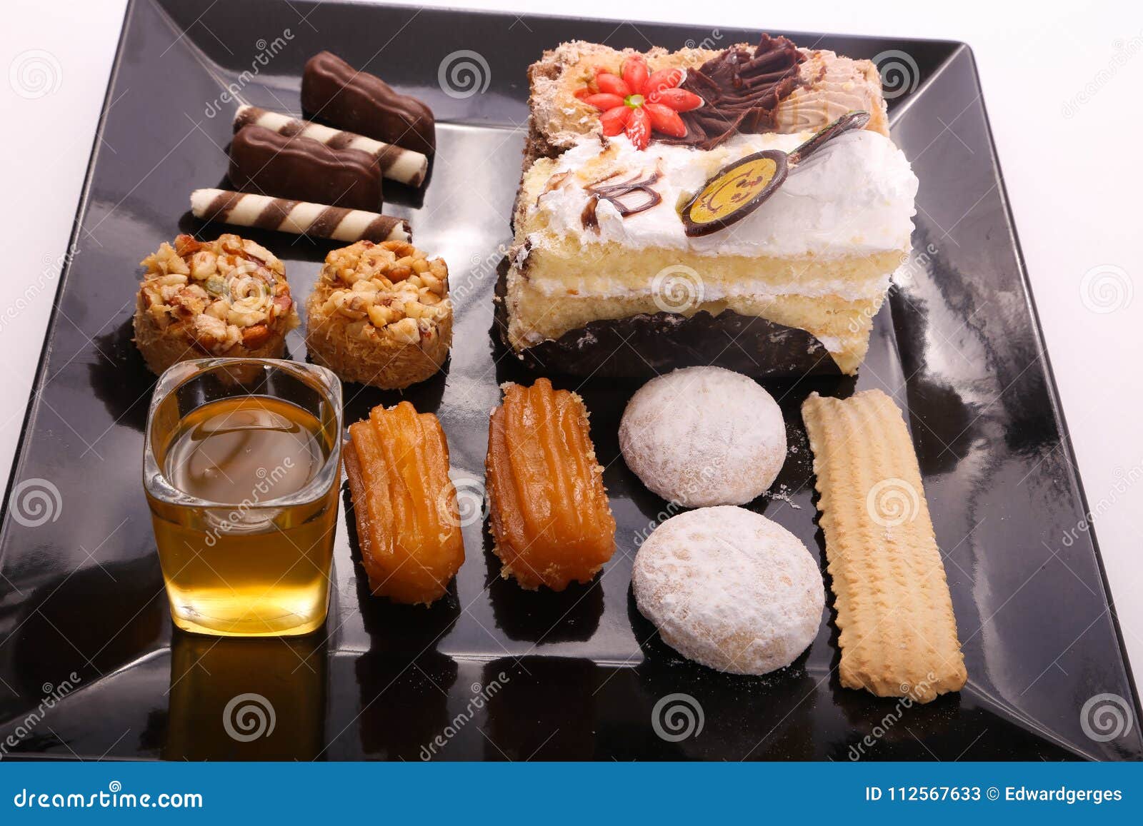 Syrian Desserts stock image. Image of mediterranean - 112567633