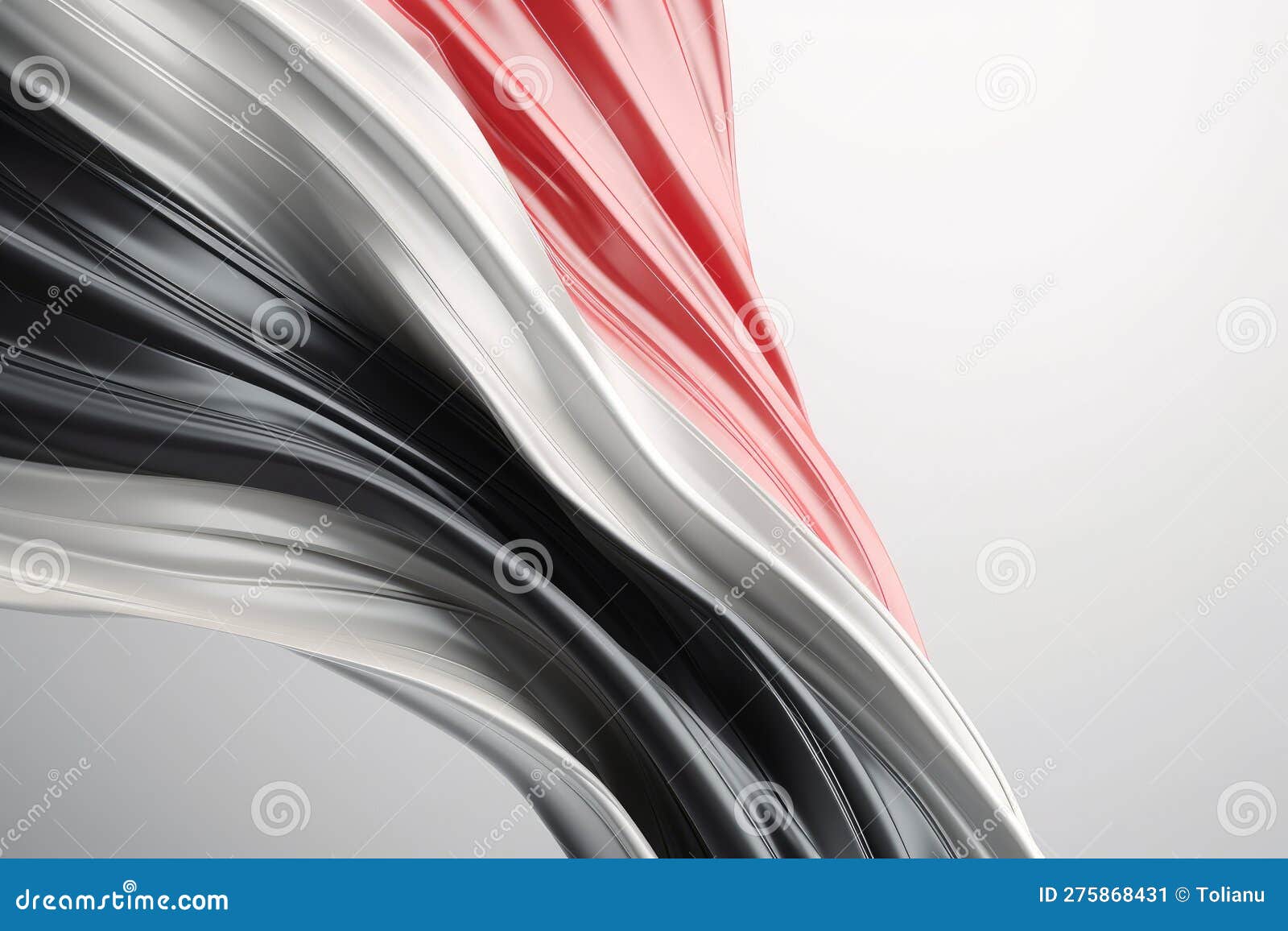 Syrian Flag Waves: Minimalist 3D Render with Unreal Engine 5 Stock ...