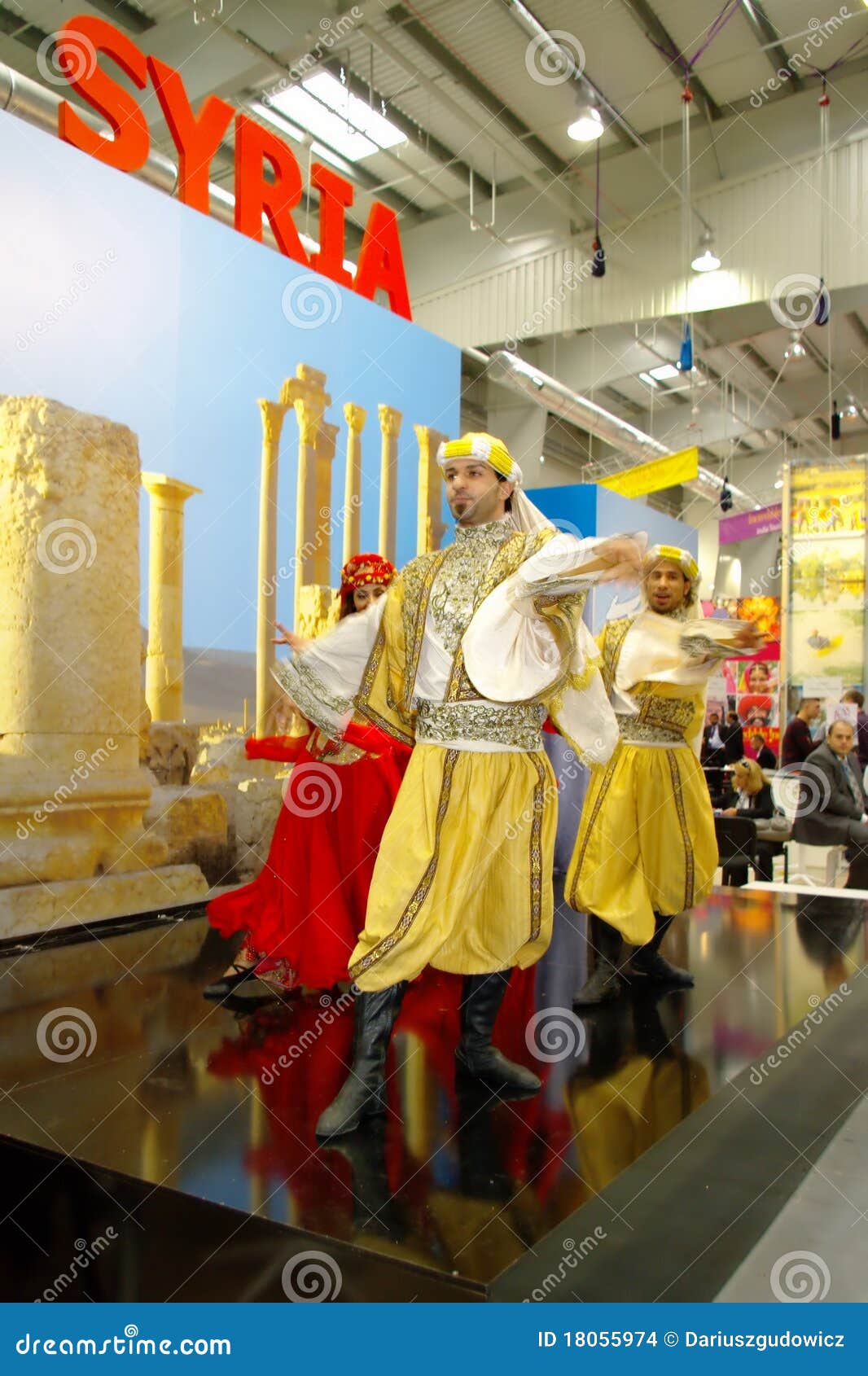 Syrian Folk Dancers at TT Warsaw Editorial Stock Image - Image of ...