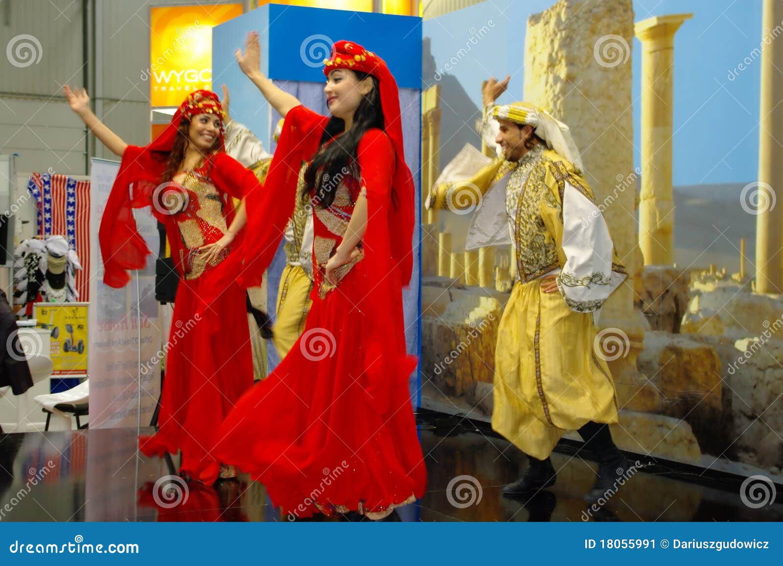 Syrian Folk Dancers at TT Warsaw Editorial Photo - Image of trade ...