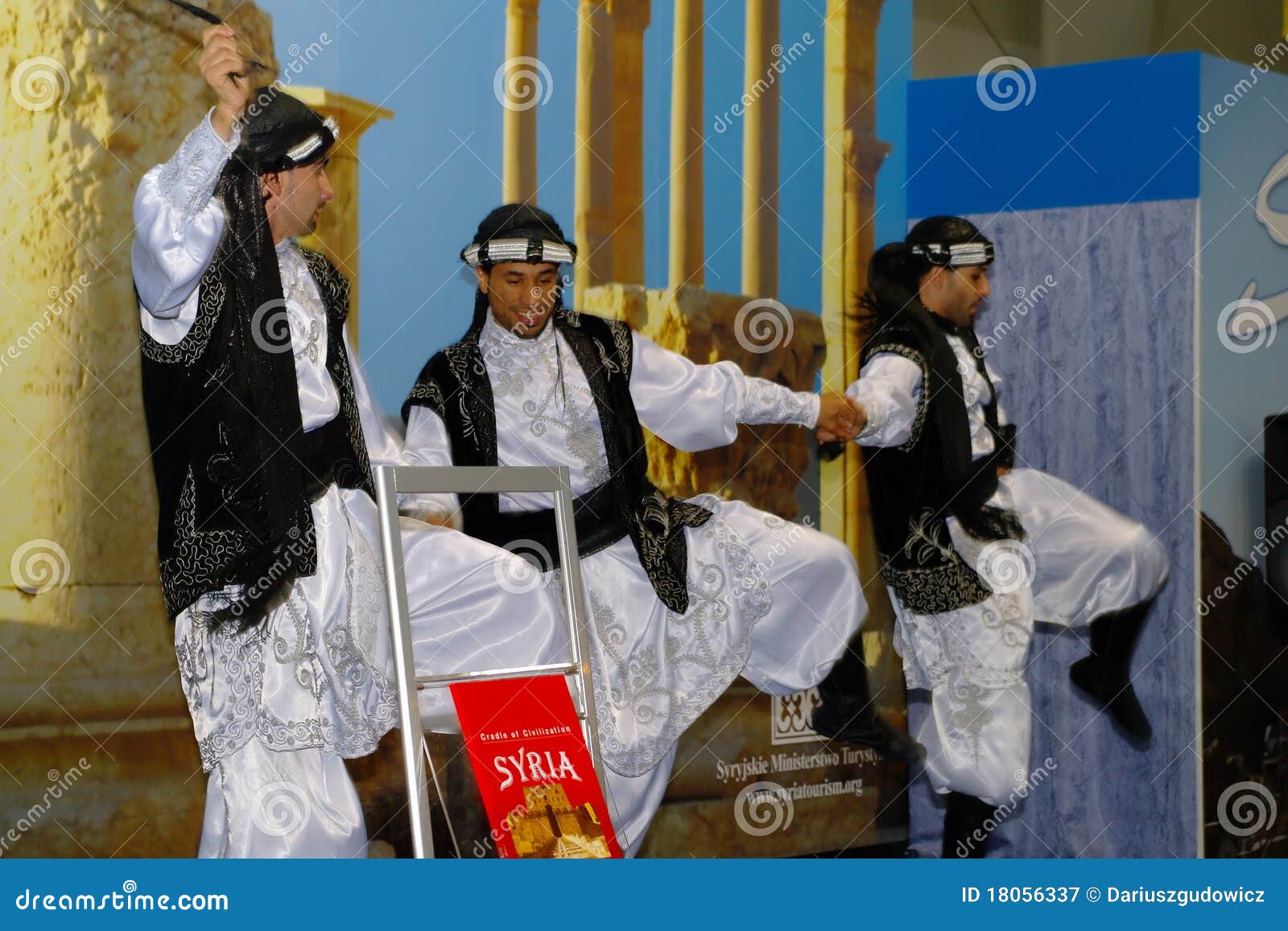 Syrian Folk Dancers at TT Warsaw Editorial Photography - Image of hall ...